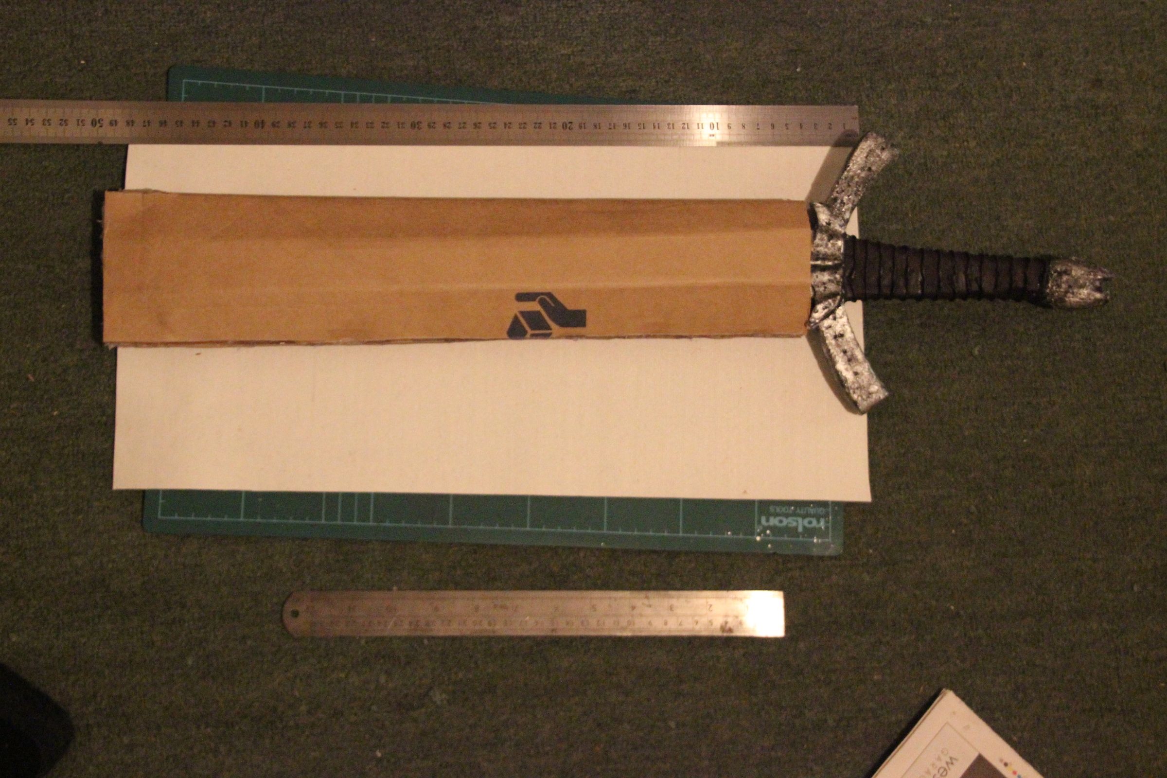 Cardboard Scabbard : 7 Steps - Instructables
