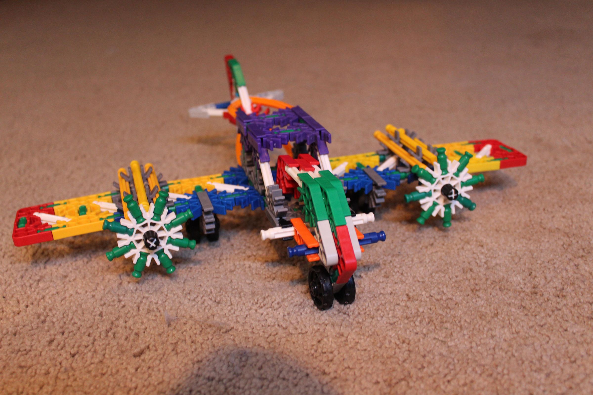 Little K'nex Airplane : 5 Steps - Instructables