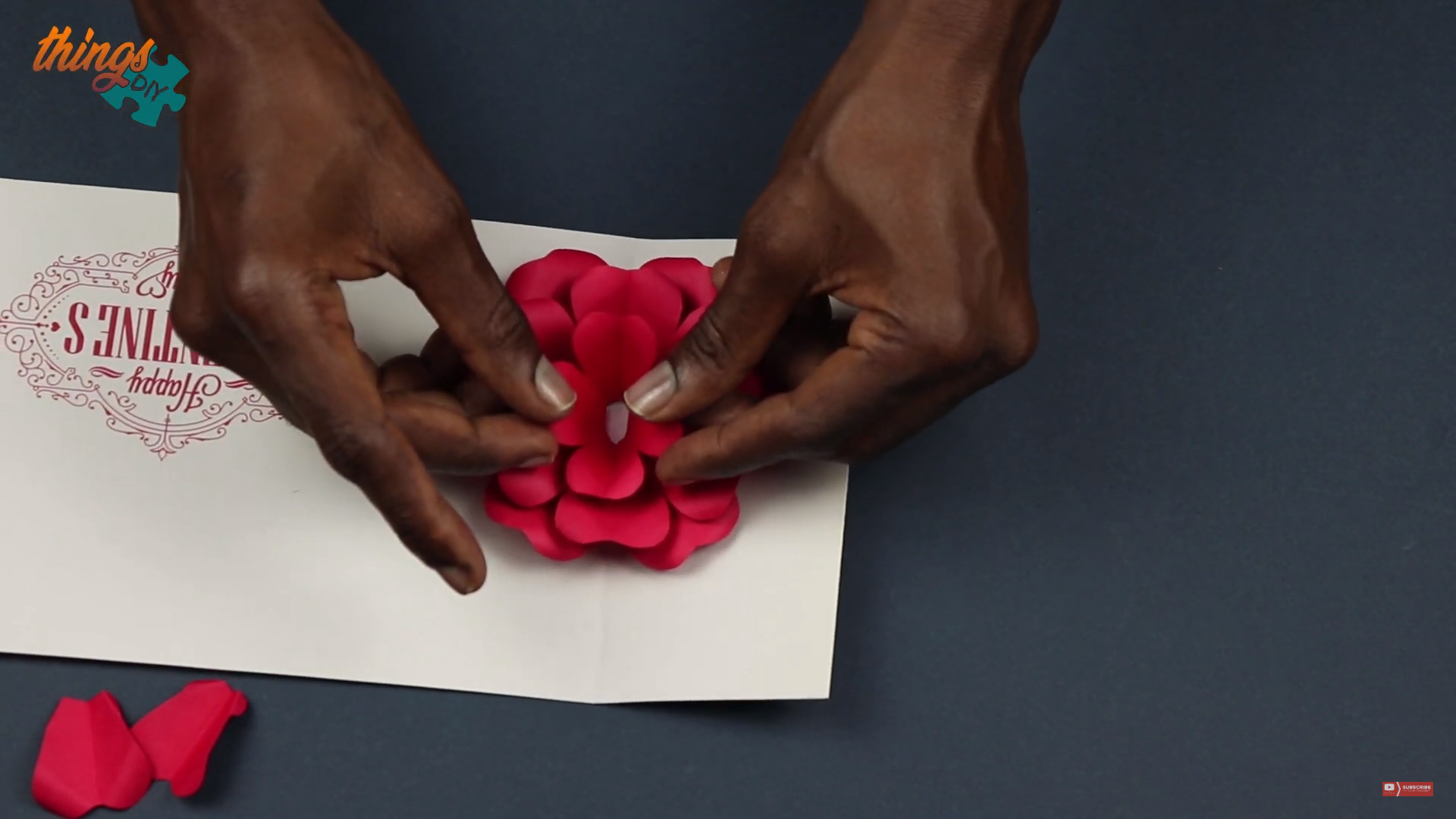 Pop Up Rose Valentine's Day Card : 4 Steps - Instructables