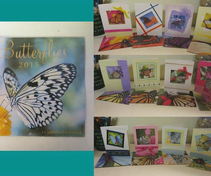 Matching Greeting Cards and Envelopes From a Calendar and Some Index ...