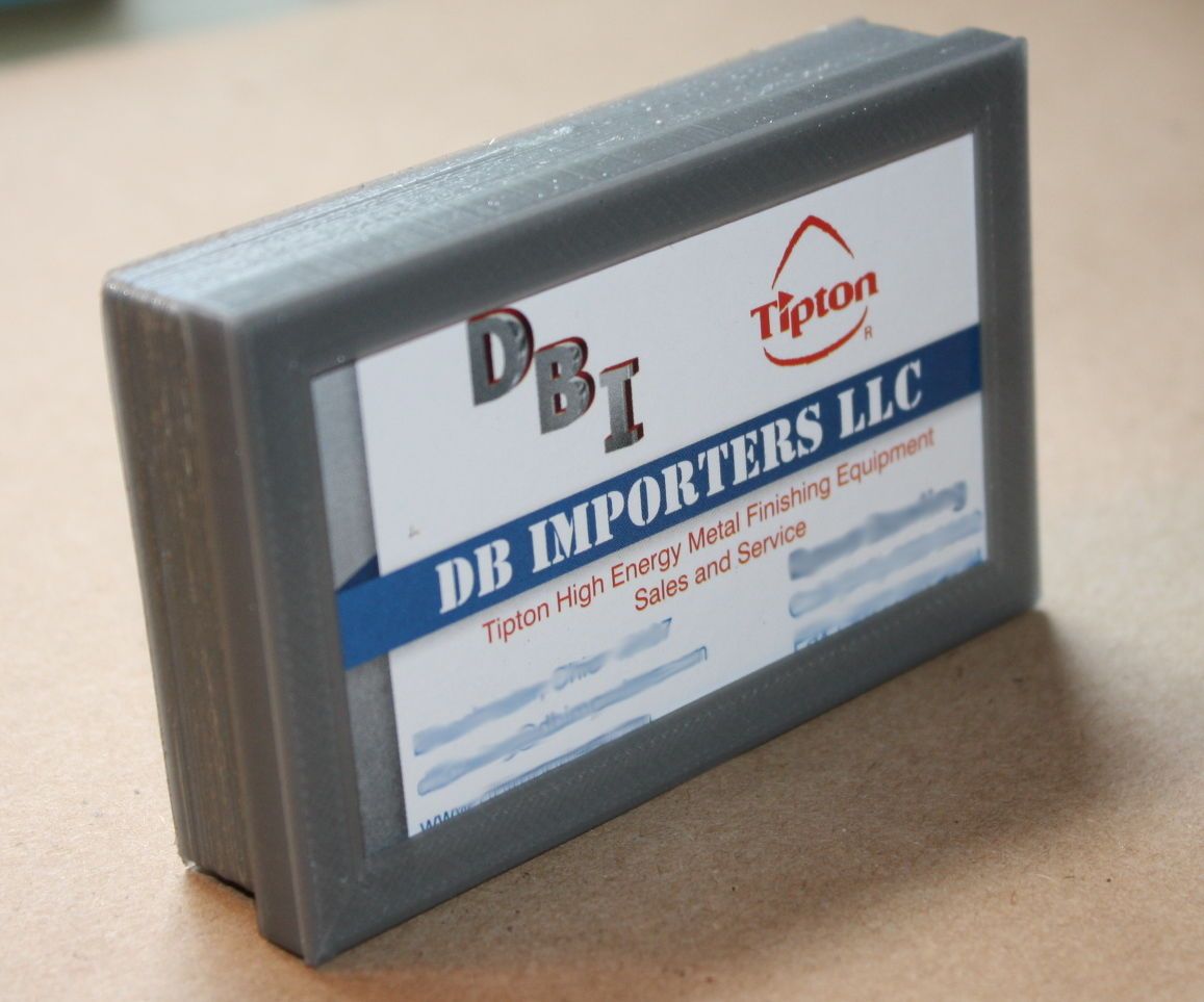 Biz Card Dispenser : 5 Steps - Instructables