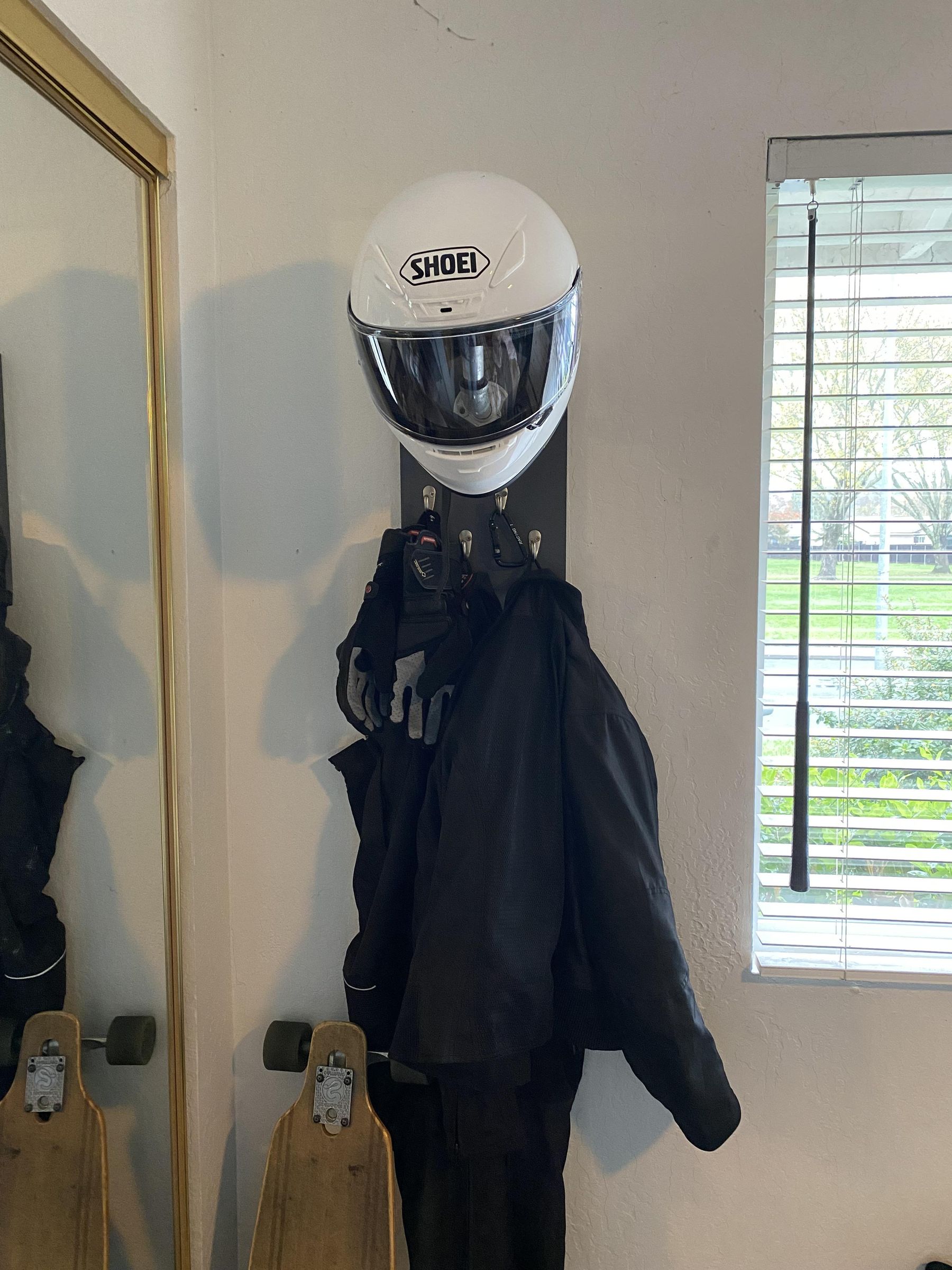 Easy and Attractive Motorcycle Gear Rack : 7 Steps (with Pictures ...