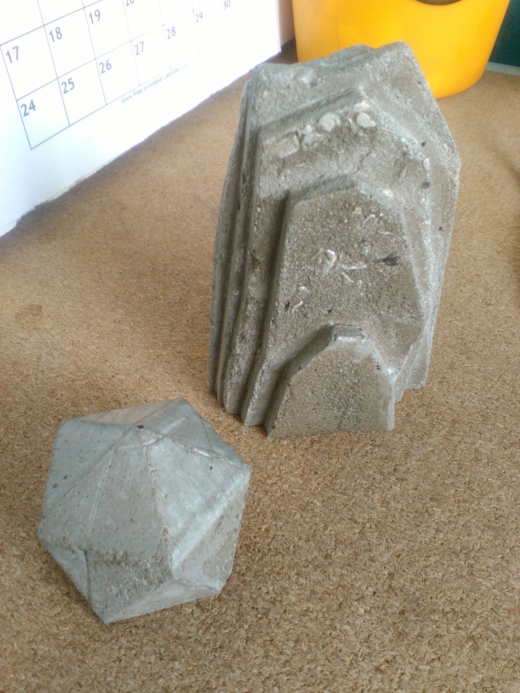 Concrete Low Poly Mountain Planter : 4 Steps (with Pictures ...