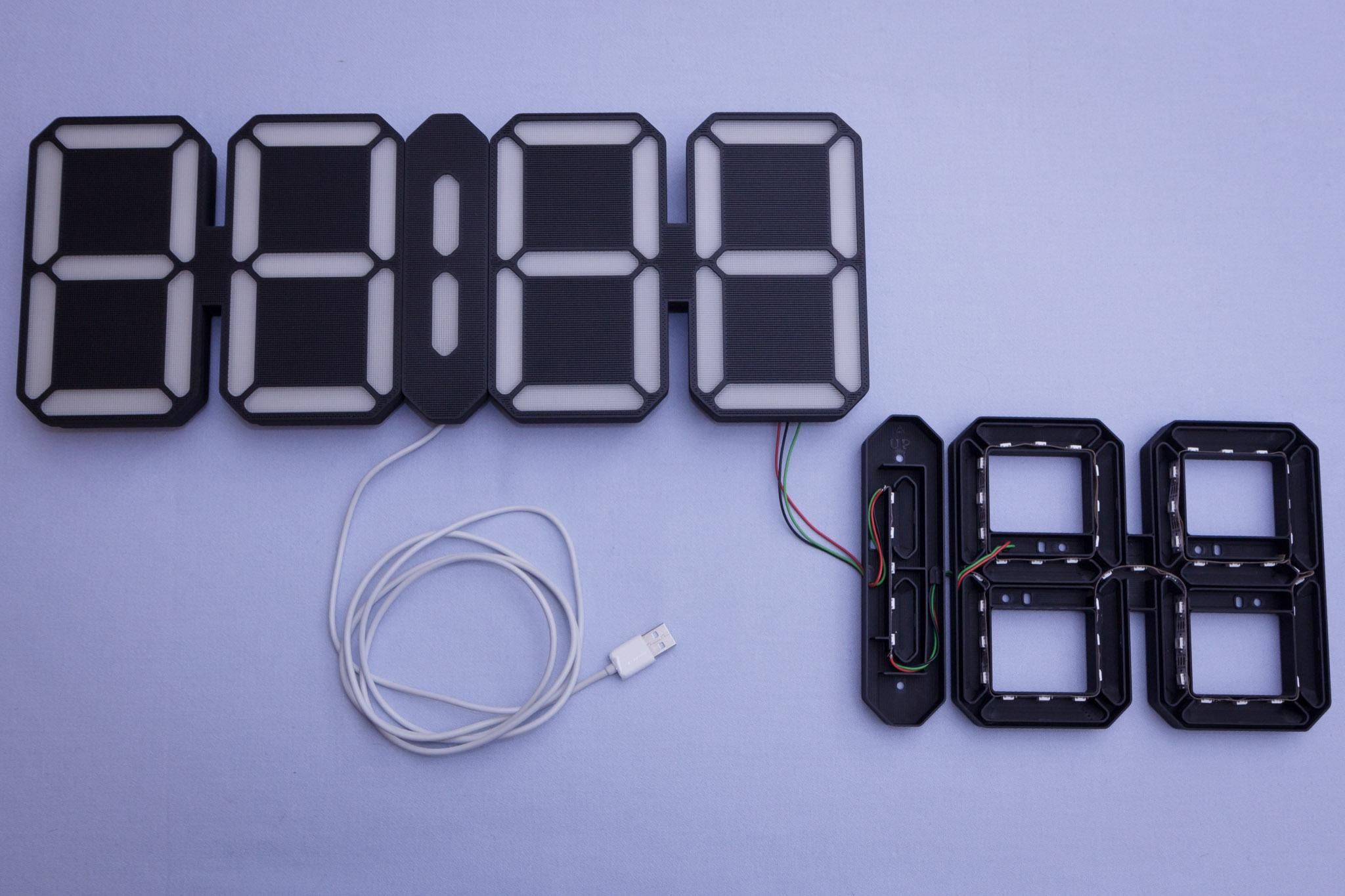 Retro 7 Segment Clock - the Final One(s) : 11 Steps (with Pictures ...