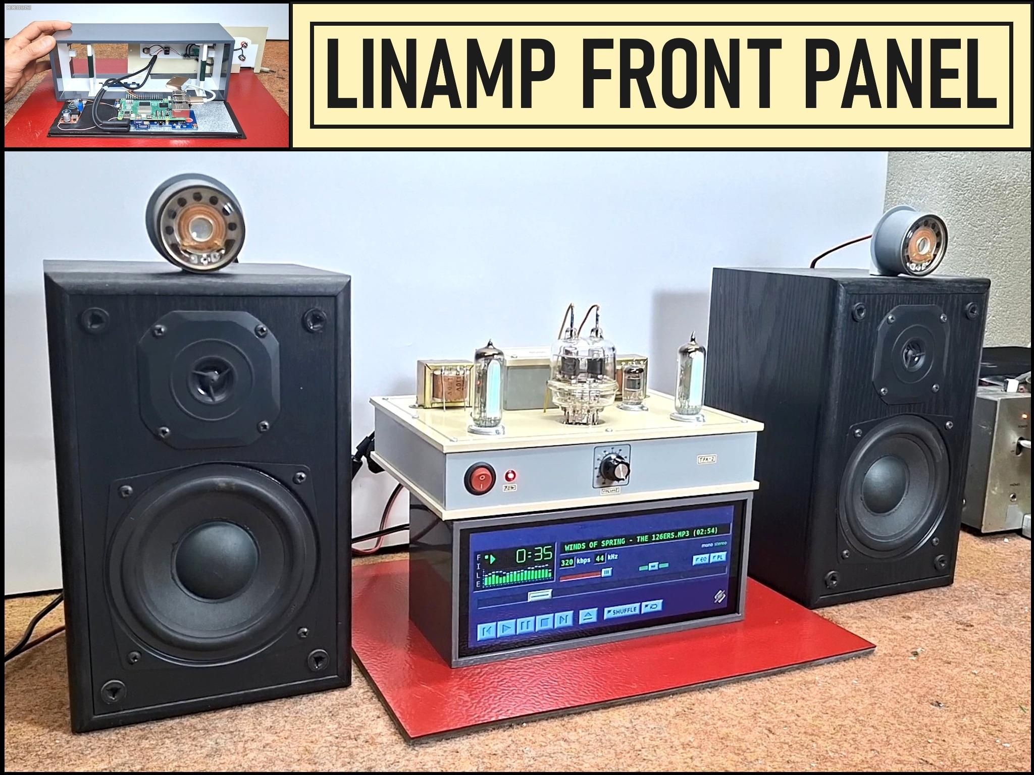LINAMP Project – Winamp-Style Audio Front Panel on Raspberry Pi 5 : 6 ...