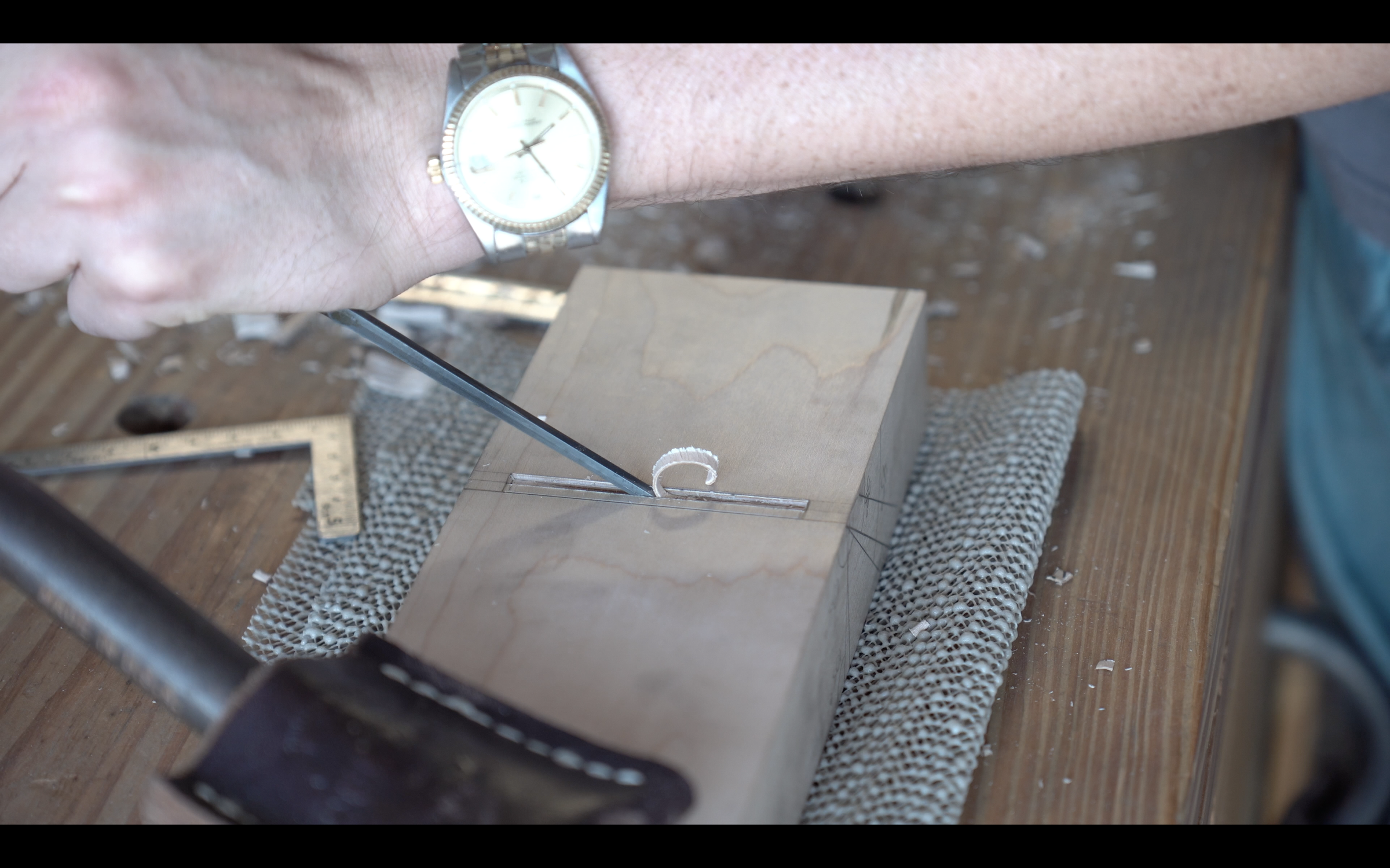 How to Make a Japanese Hand Plane | Kanna Plane : 5 Steps (with ...