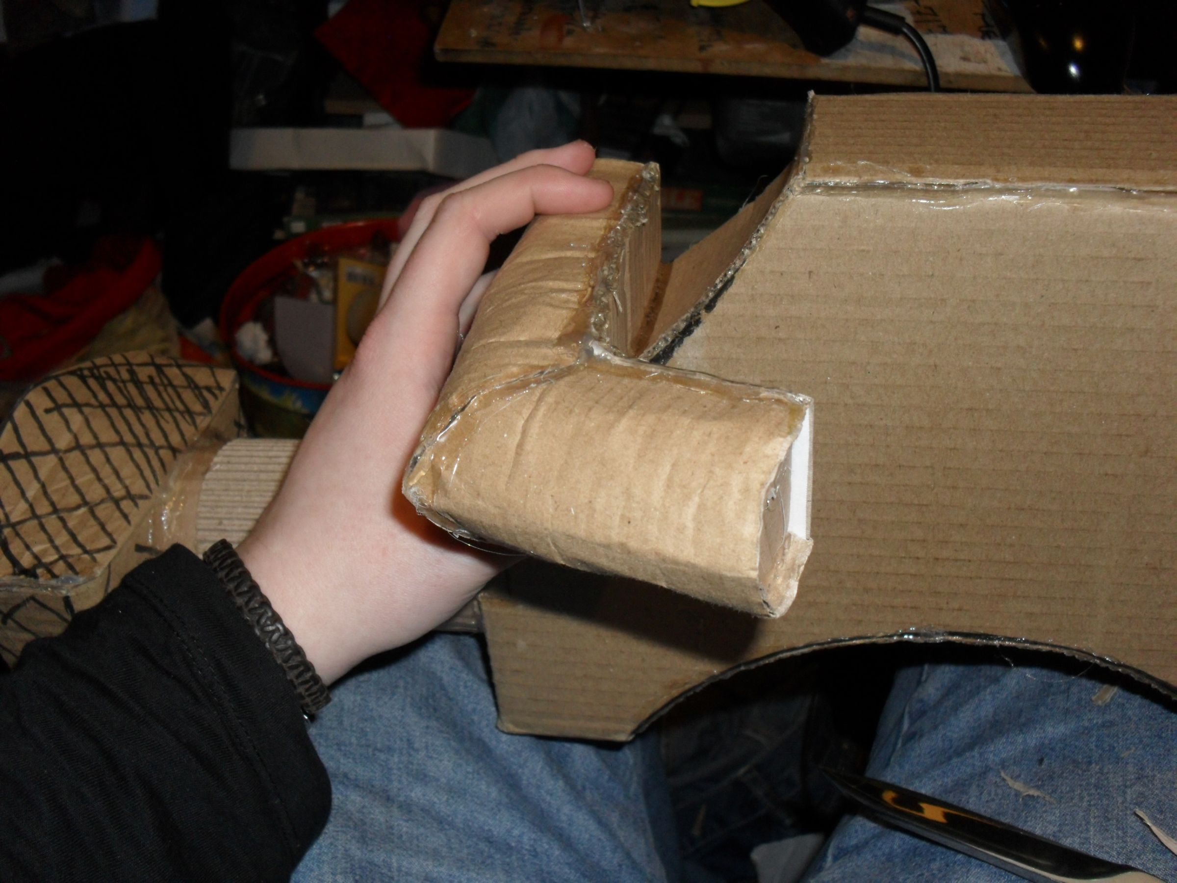 Cardboard Props: How to Make a Movie Camera : 14 Steps (with Pictures ...