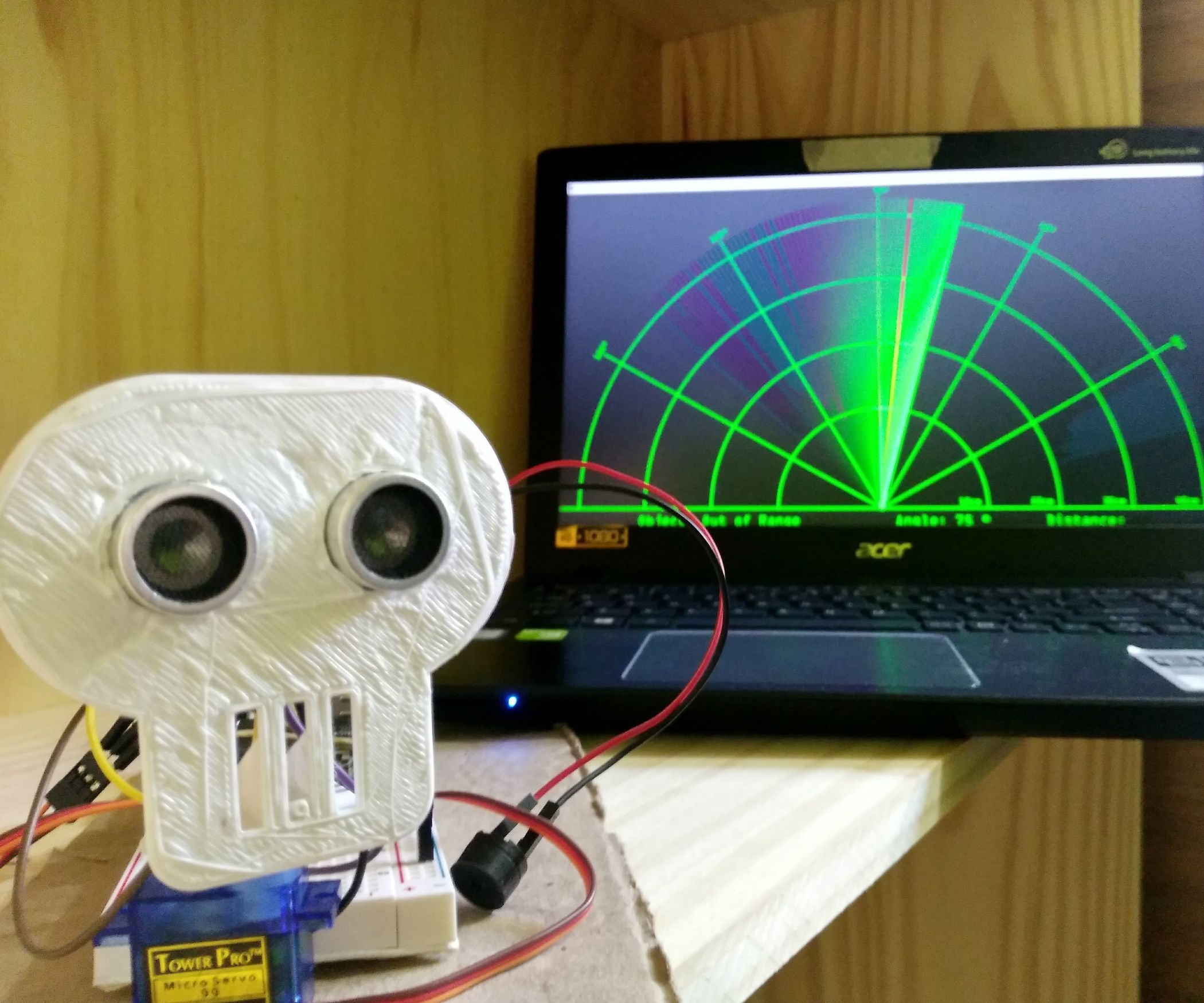 Radar Gráfico Con Arduino Y Processing : 6 Steps (with Pictures) - Instructables