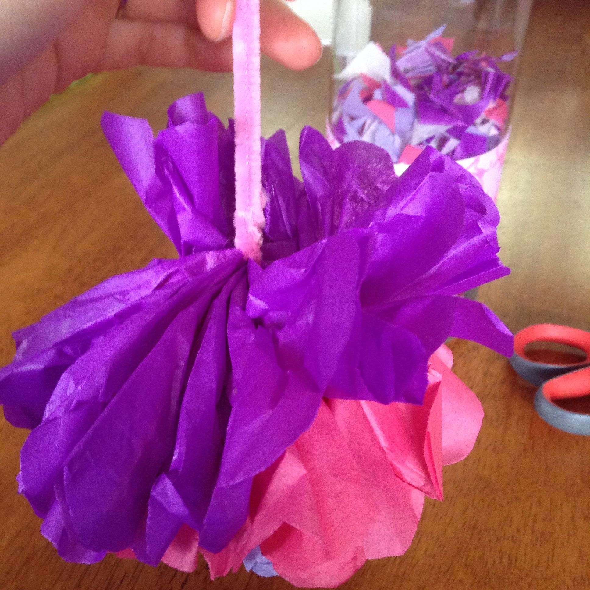 Easy Tissue Paper Flowers : 5 Steps (with Pictures) - Instructables