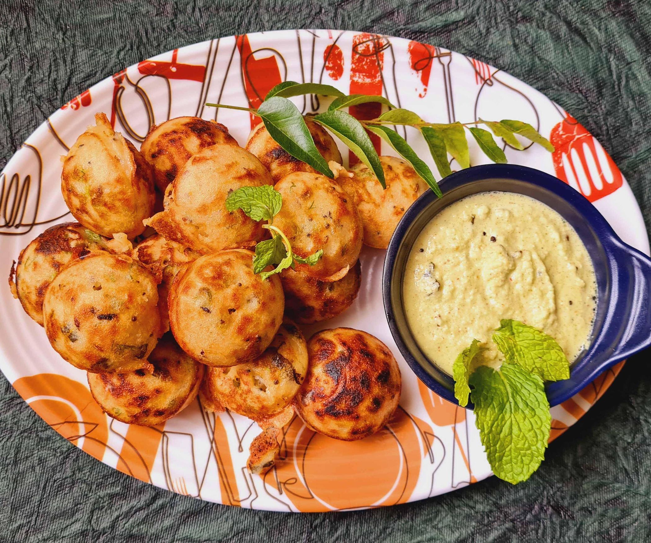 Quick Paddu Recipe | Paniyaram | Paddu From Leftover Dosa Batter : 6 ...