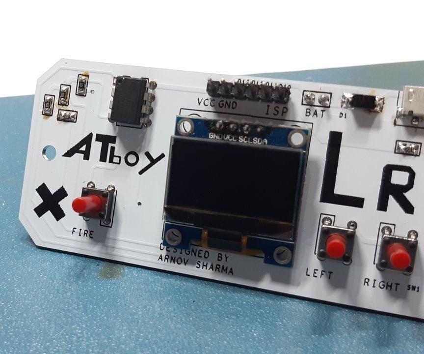 ATBOY Minimal Retro Gaming Console : 5 Steps - Instructables