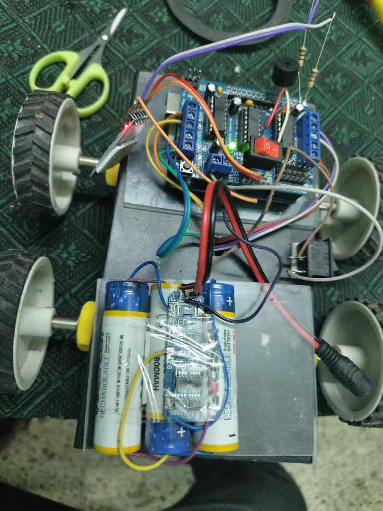 Upgrade Motor Shield For Smars Robot Arduino Upload Code Over Bluetooth 20 Steps Instructables