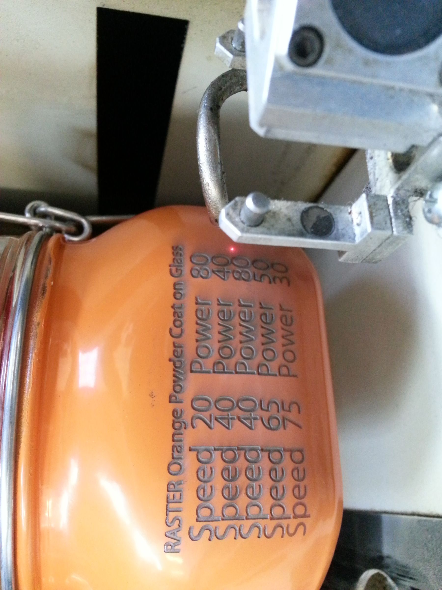 Laser Etching Into Powder Coated Glass : 6 Steps - Instructables