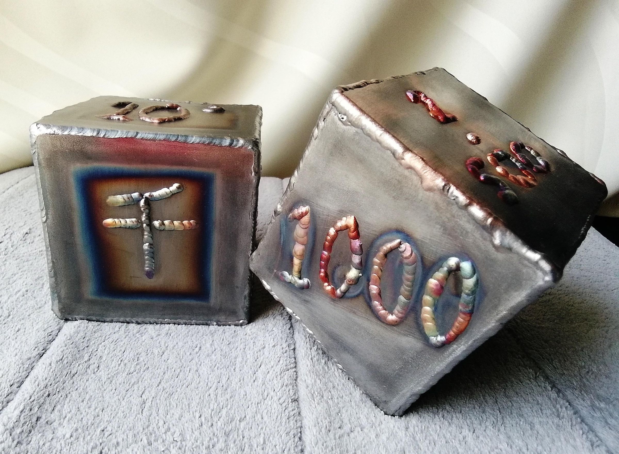 Colorful Copper on Useless Dice : 8 Steps (with Pictures) - Instructables