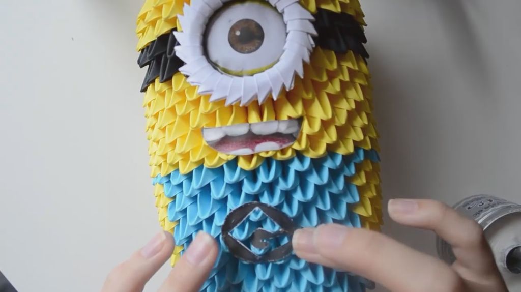 How to Make an Origami Minion | Birthday Gifts - 3D Toys | DIY Paper ...