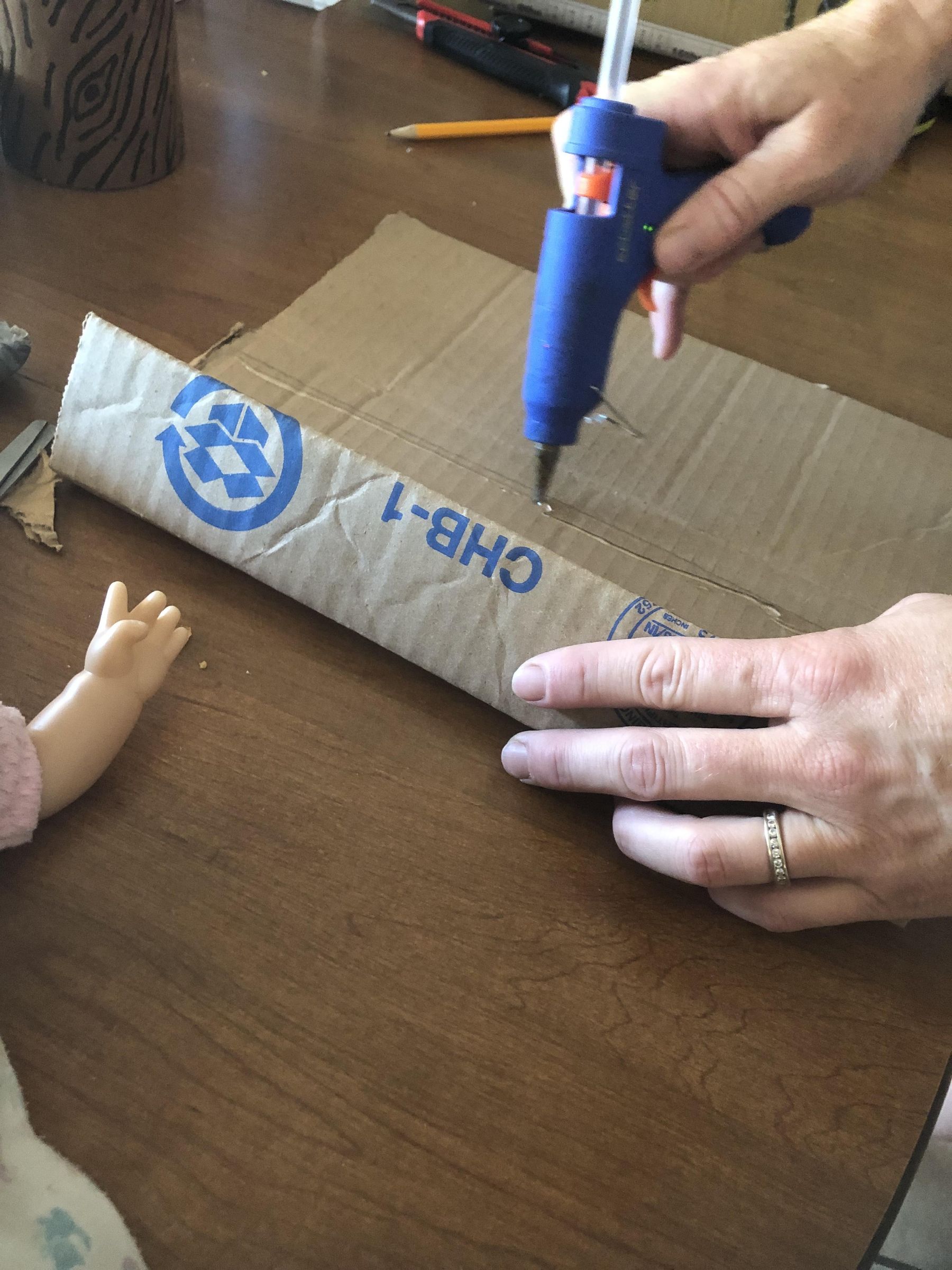 Cardboard Baby Doll Stroller : 9 Steps - Instructables