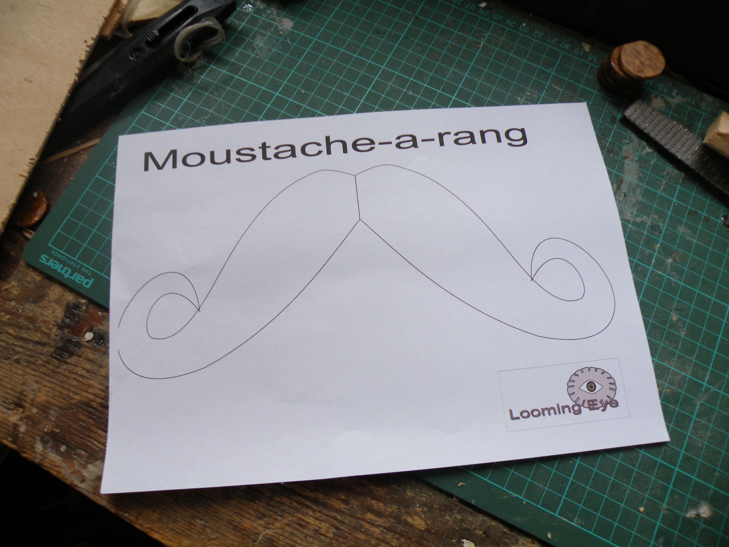 Make a Moustache-a-rang : 4 Steps (with Pictures) - Instructables
