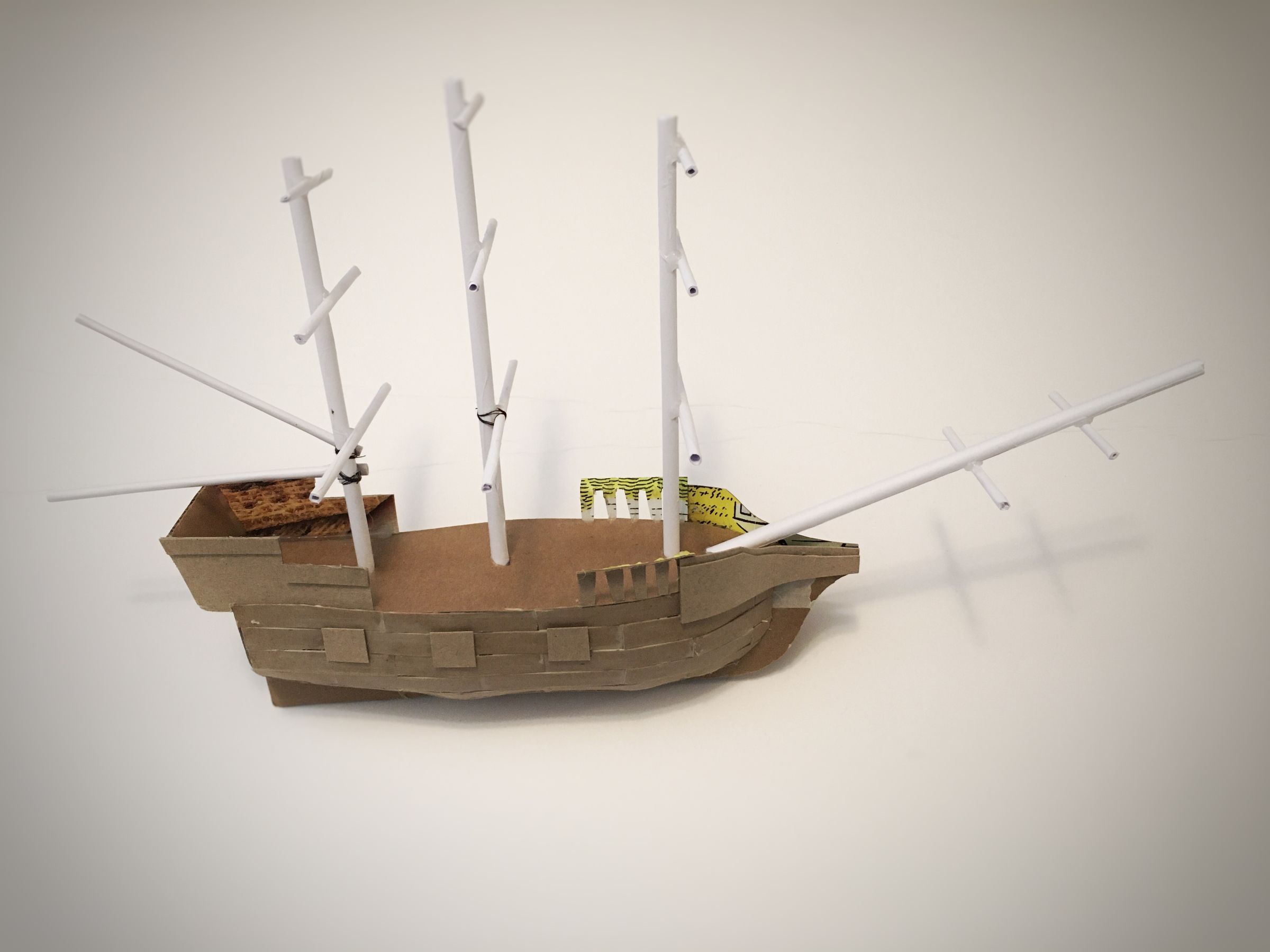 Model Ship From Paper and Cardboard : 15 Steps (with Pictures ...