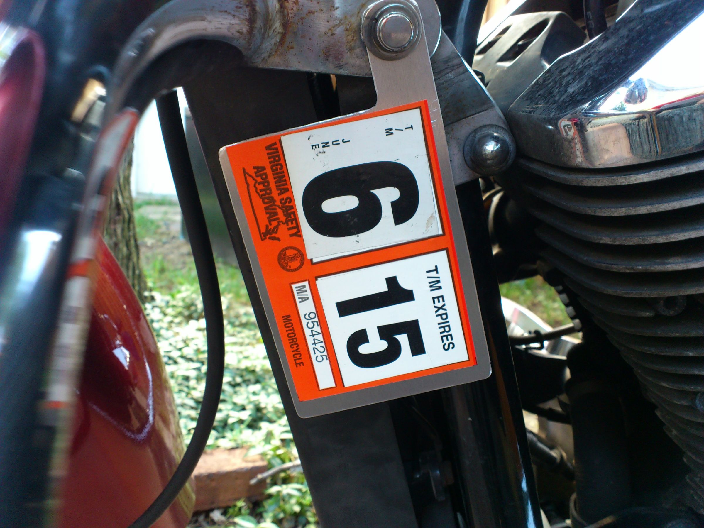 Motorcycle Inspection Plate - Instructables