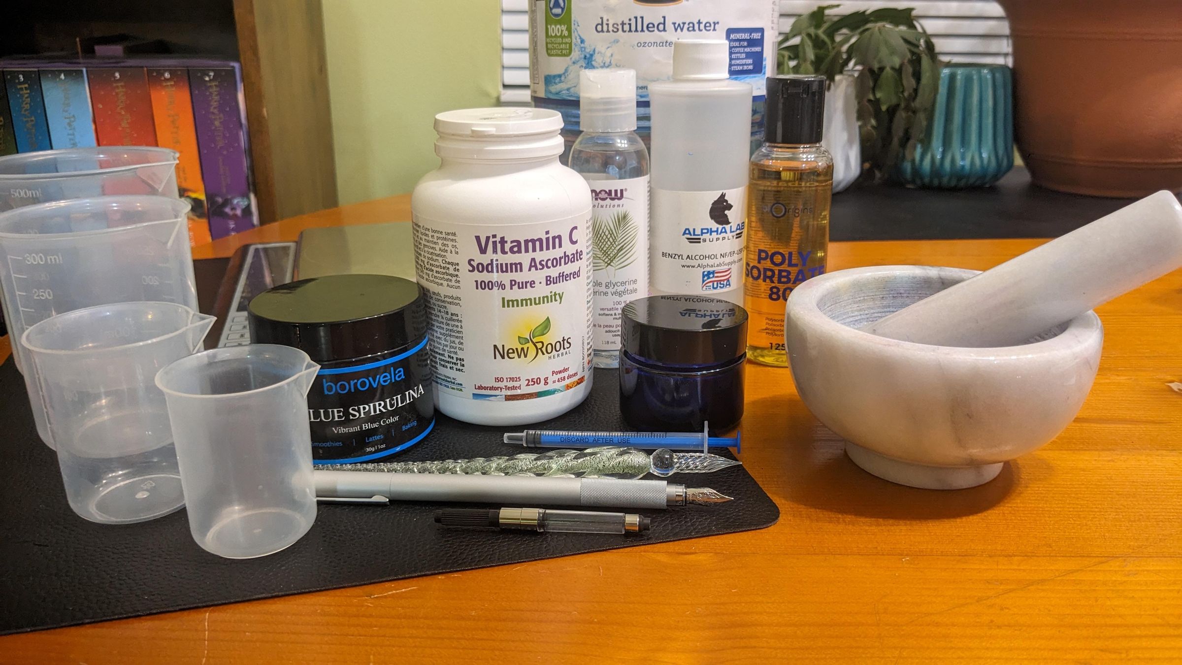 Recipe for a Biodegradable Blue Ink for Fountain Pens and Dip Pens : 9 ...