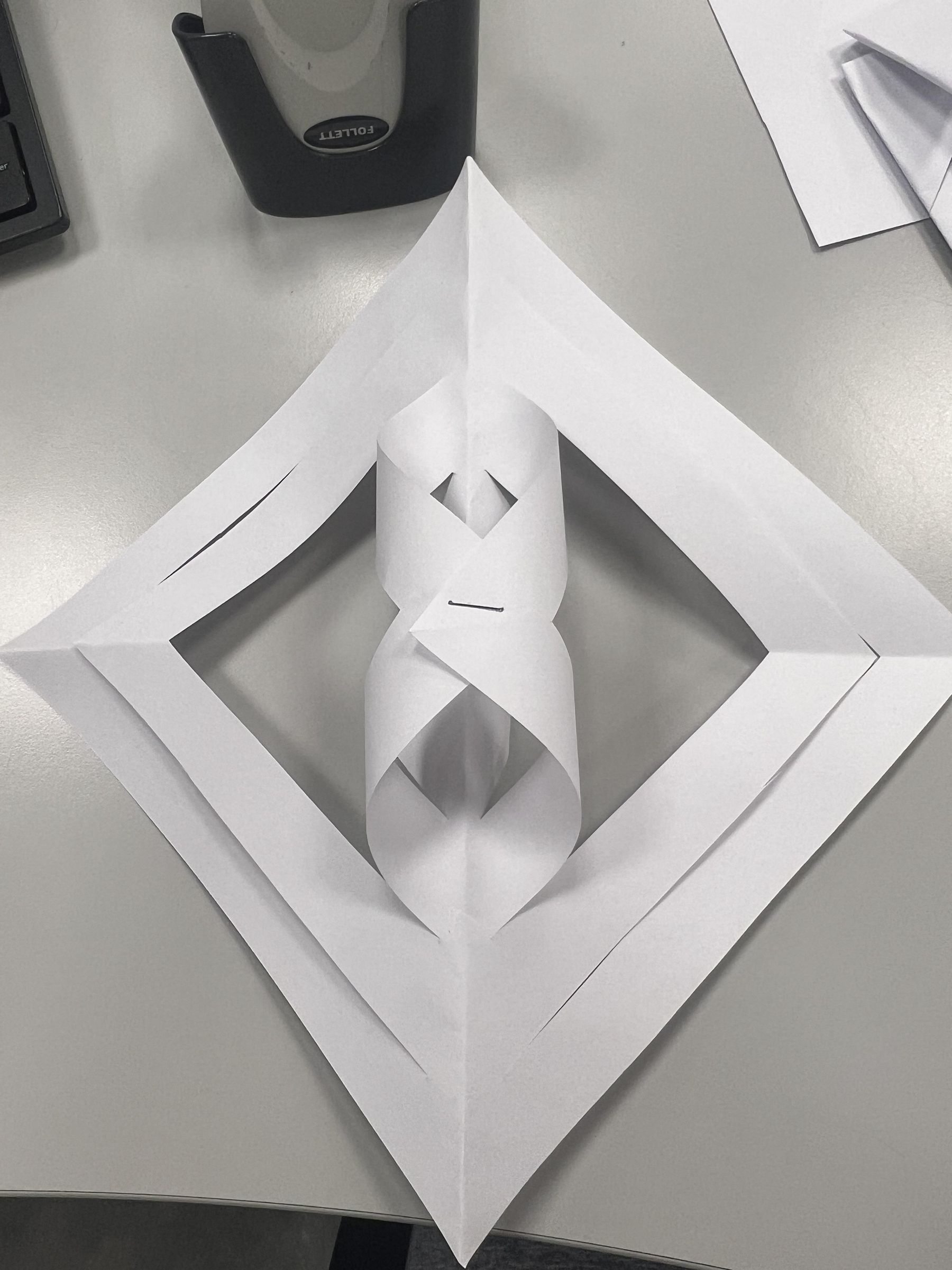 Large Paper Snowflake : 8 Steps - Instructables