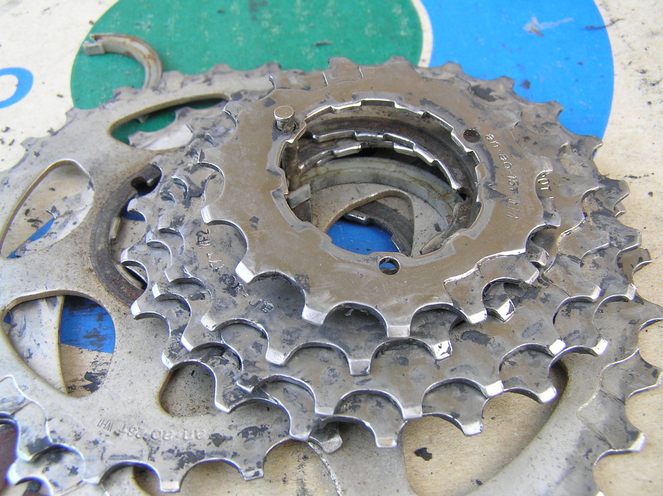 Taking Apart a Bike's Rear Cluster : 6 Steps - Instructables