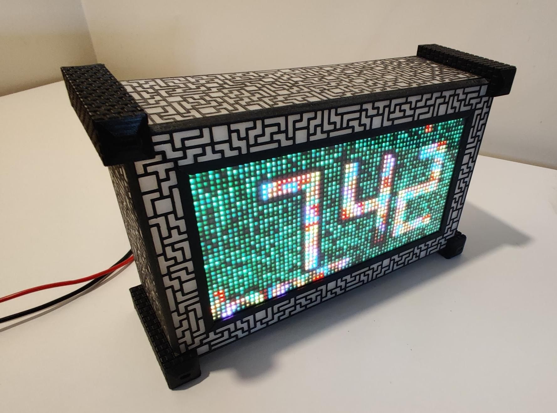Zelda Link to the Past RGB Matrix Clock : 20 Steps (with Pictures ...