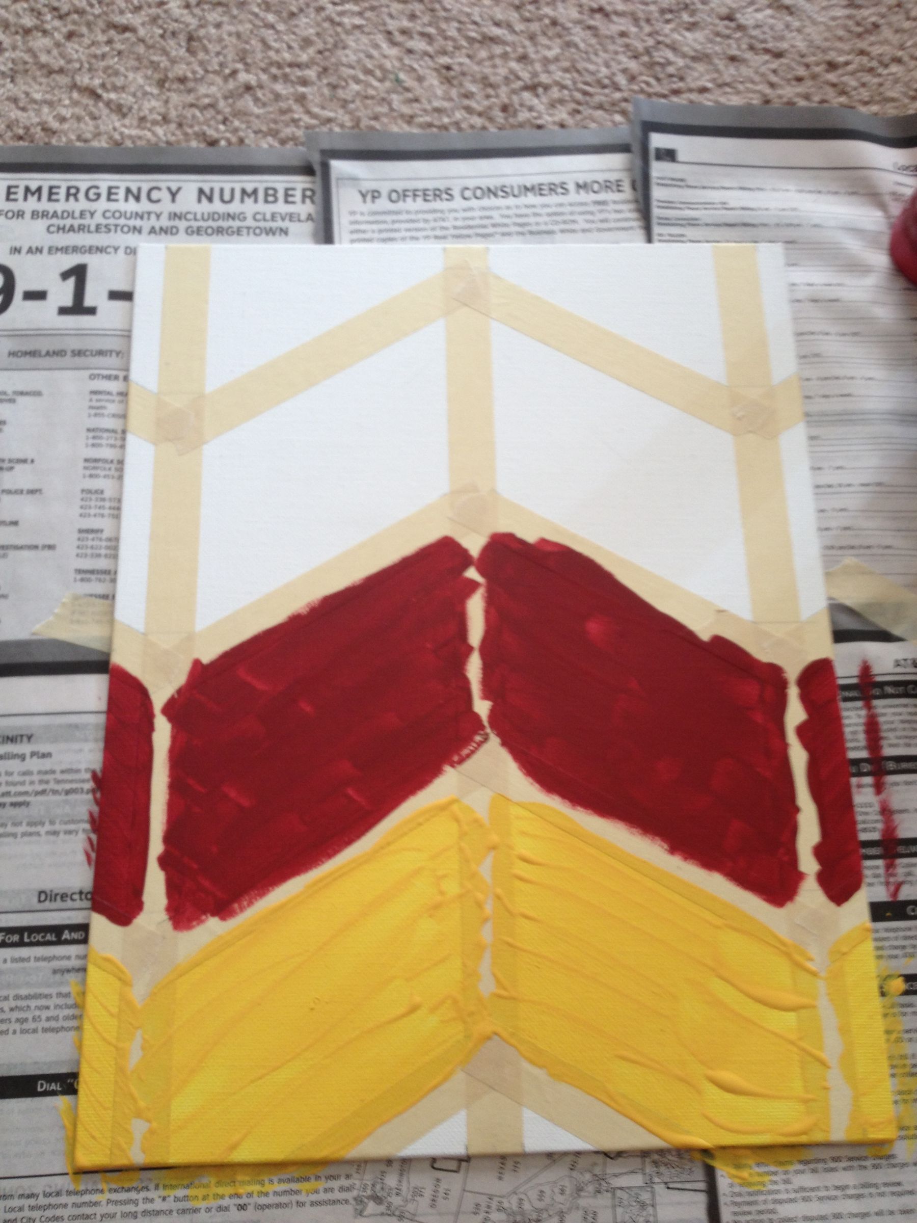 Chevron Paintings : 7 Steps (with Pictures) - Instructables