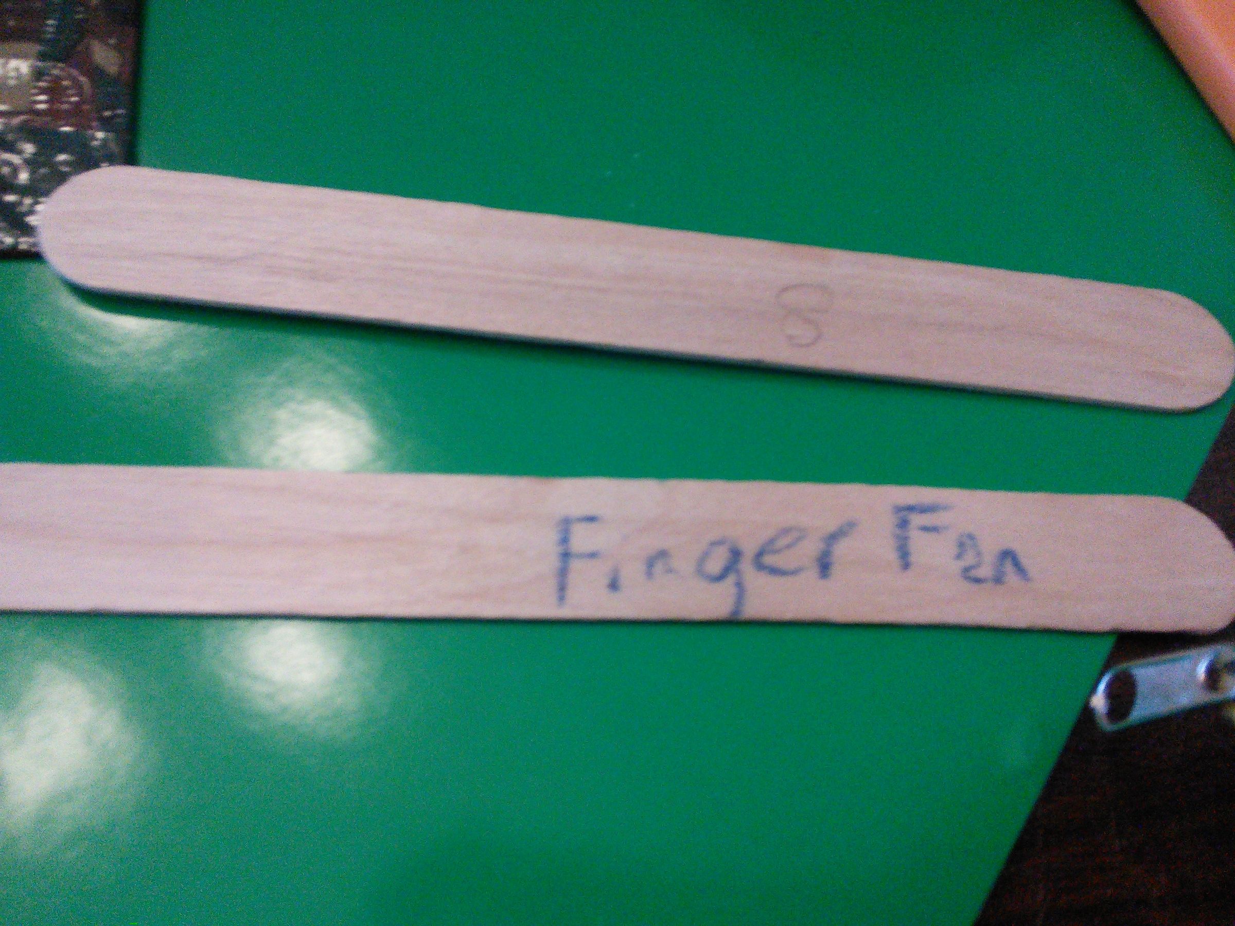 Introducing the FingerFan My New Invention : 6 Steps - Instructables