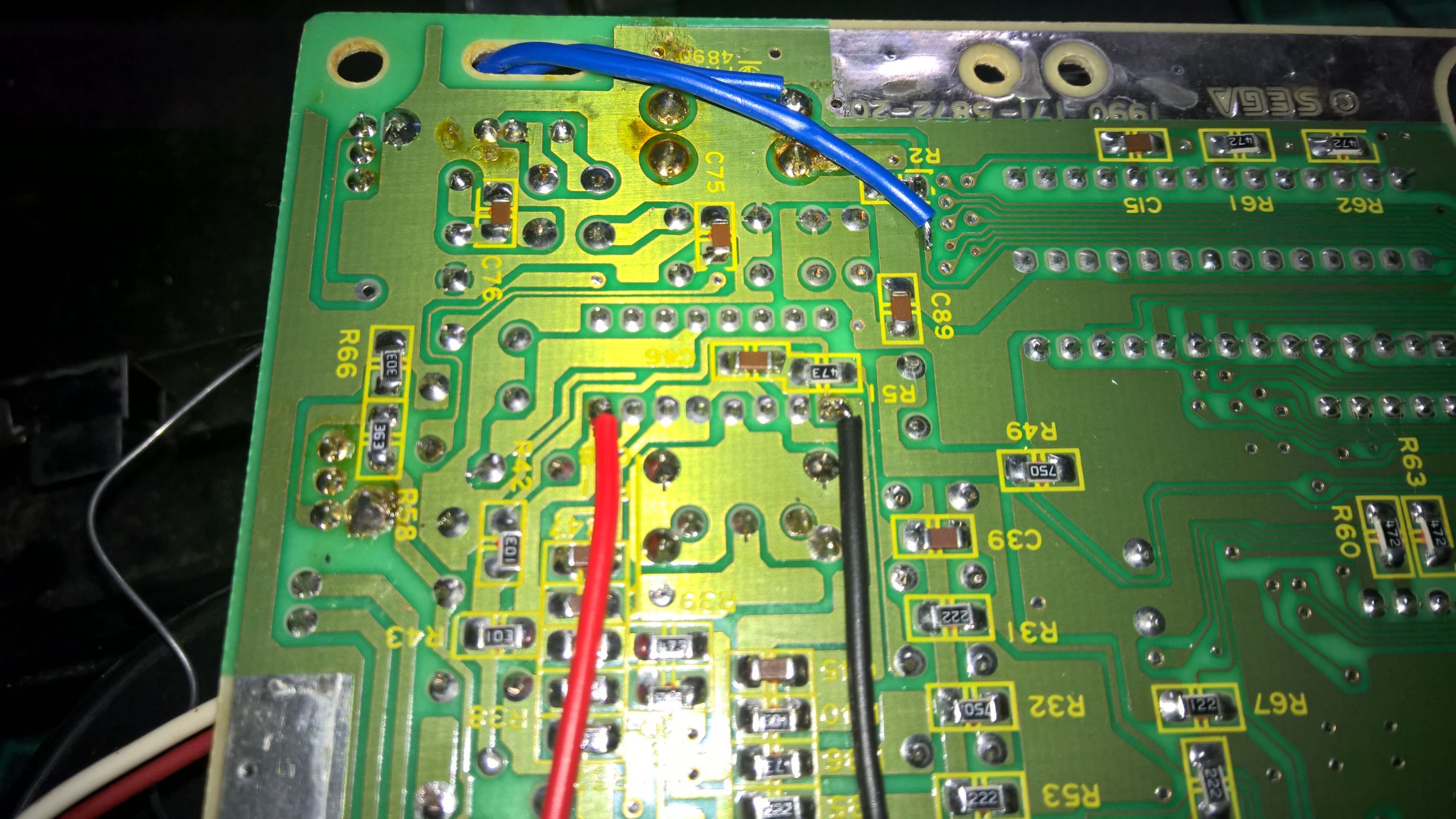 Mega Drive (Genesis) AV Output Mod Using EXT Port : 5 Steps (with ...