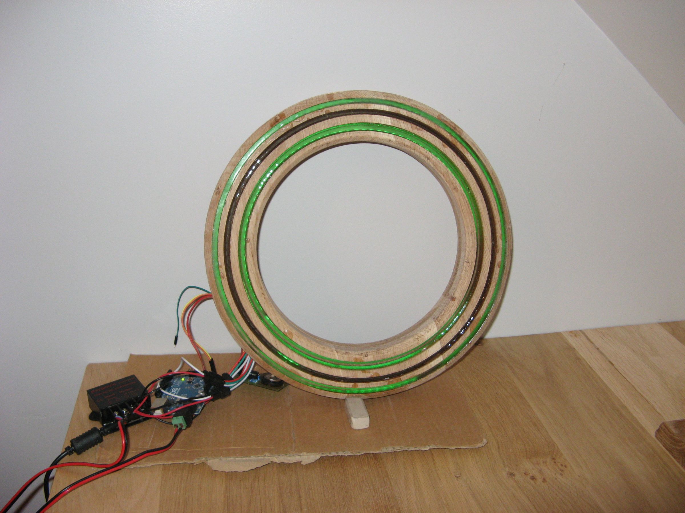 Make a Led Tron Desk and Led Tron Clock : 15 Steps (with Pictures ...