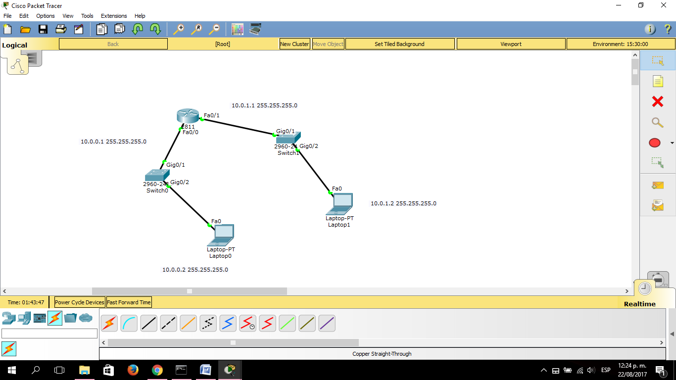 How to Give a Static IP to Devices in CISCO PACKET TRACER : 14 Steps ...