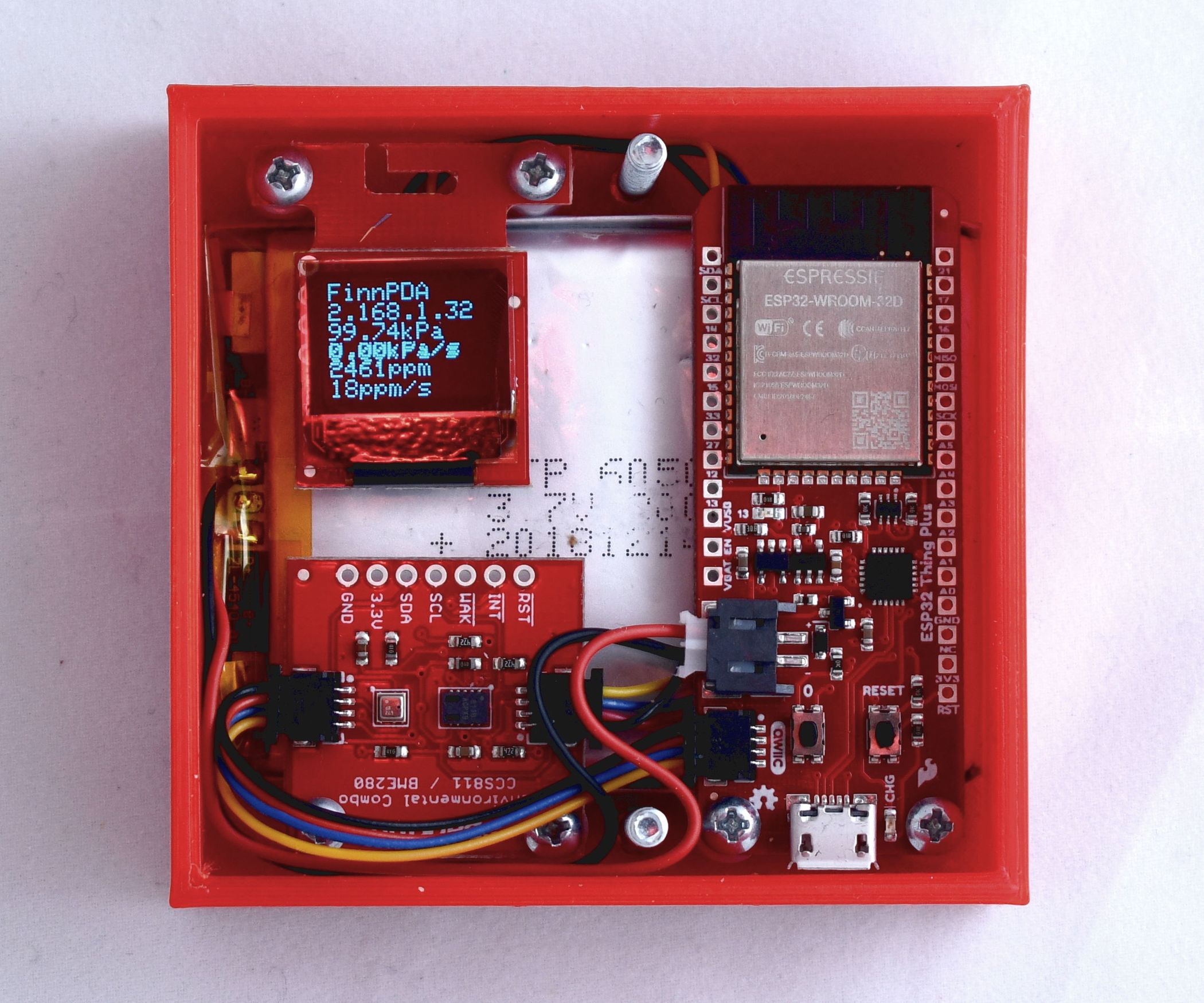 DIY Air Quality Sensor + 3D Printed Case : 6 Steps - Instructables