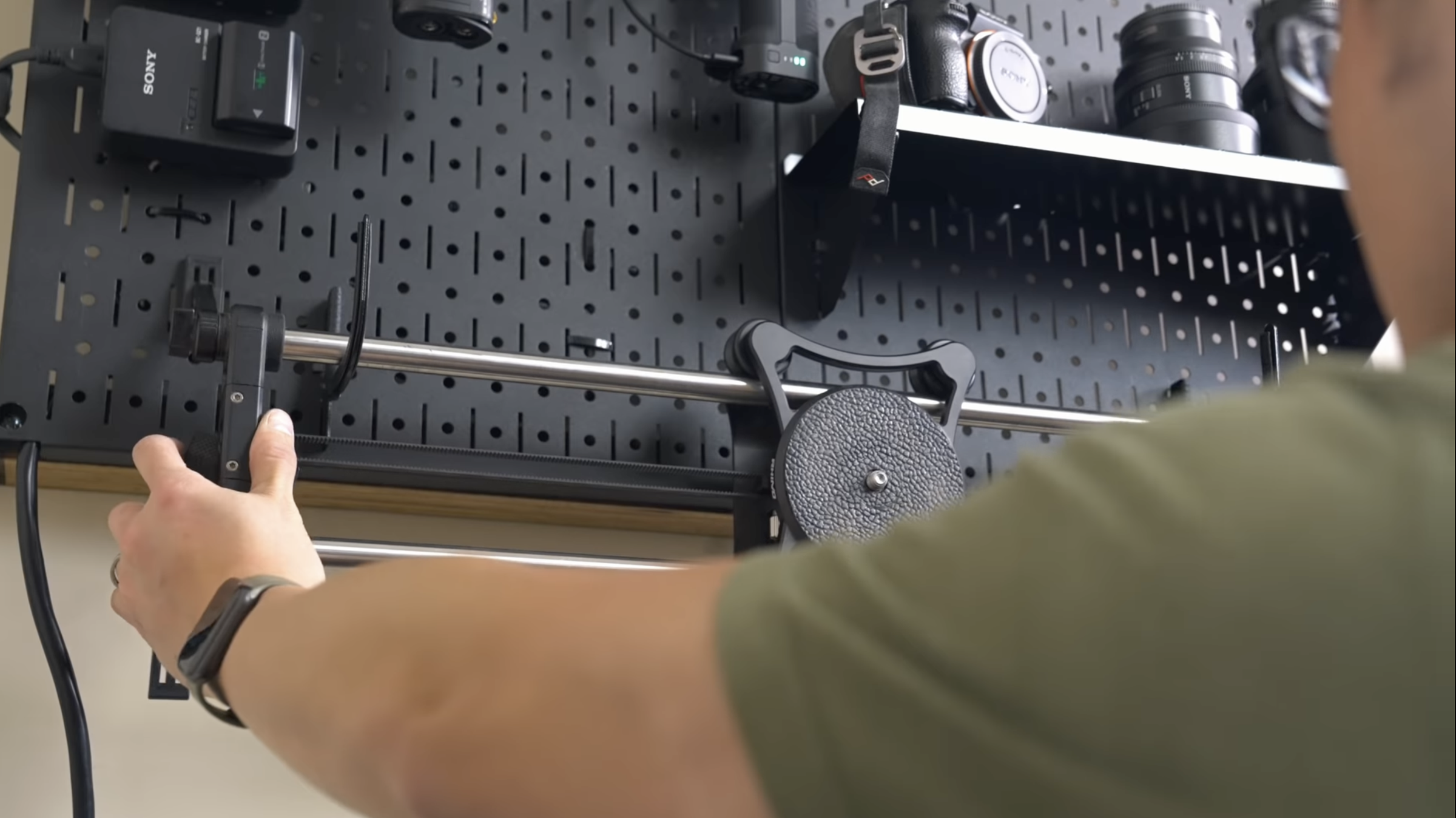 Camera Charging Wall Organizer for My Home Office : 3 Steps - Instructables