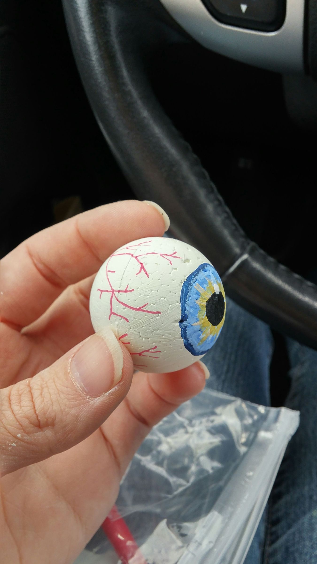 Realistic Eyeballs Out of Foam Balls : 11 Steps (with Pictures ...