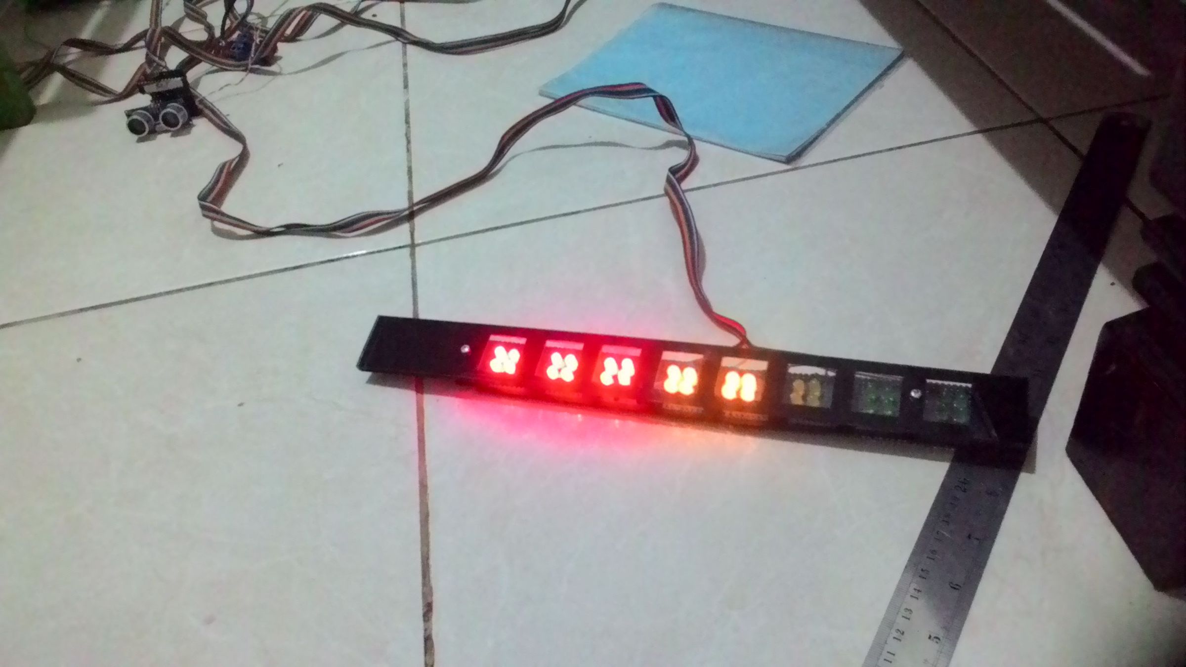 Ultrasonic BIG LED Water Level Indicator : 6 Steps (with Pictures ...