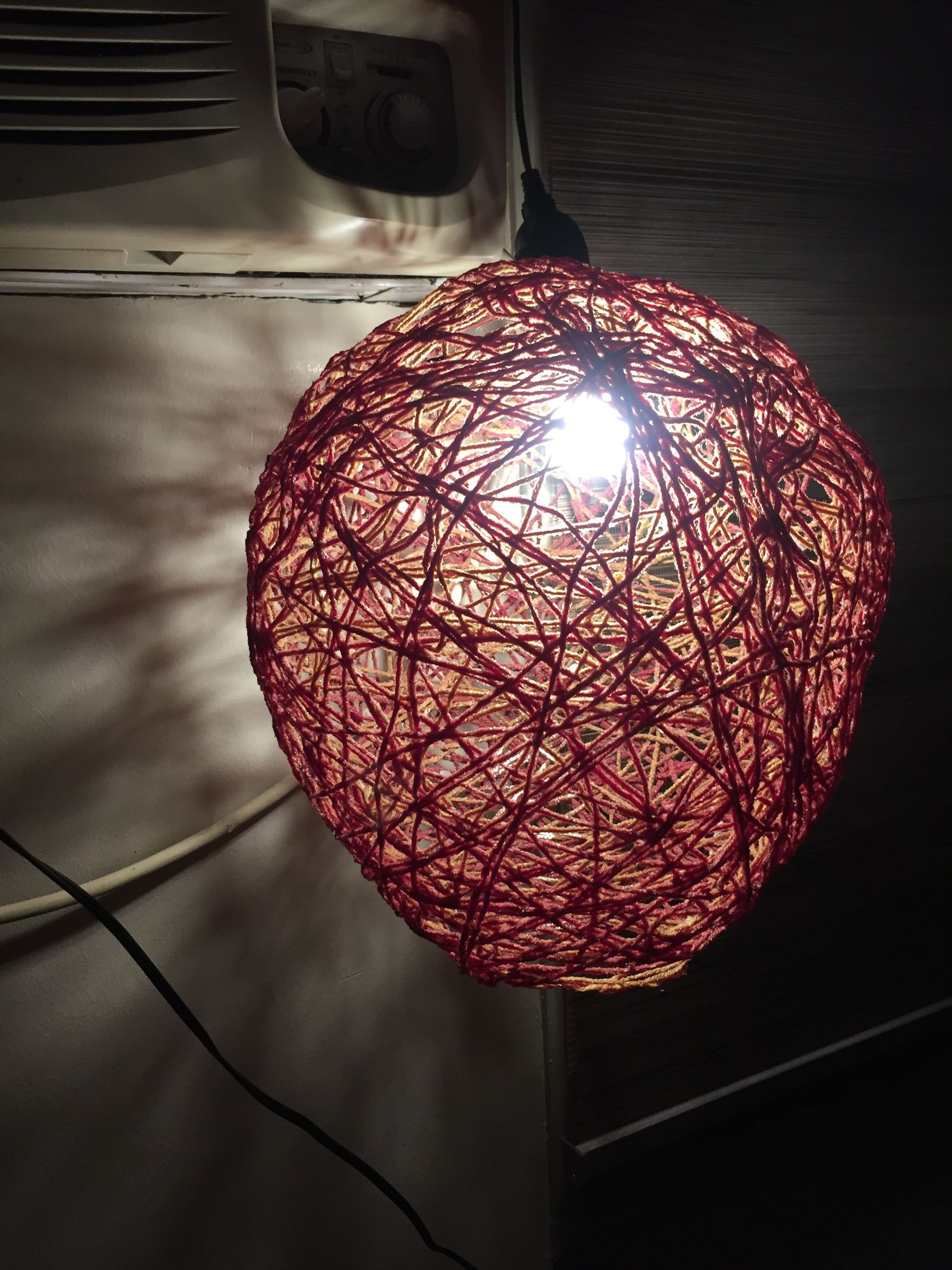DIY YARN LAMP : 6 Steps - Instructables