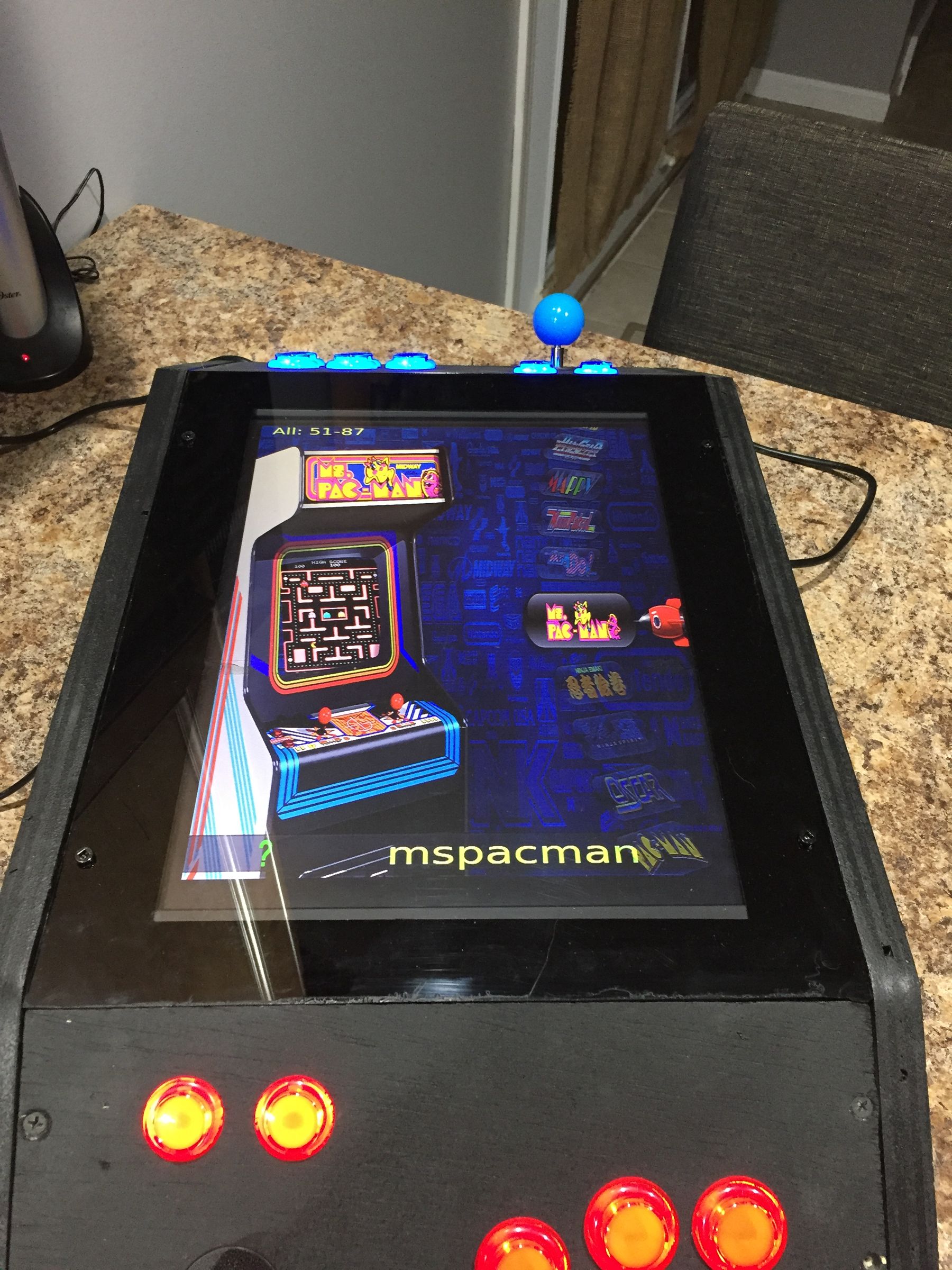Table Top Cocktail Multicade Pacman : 10 Steps (with Pictures ...