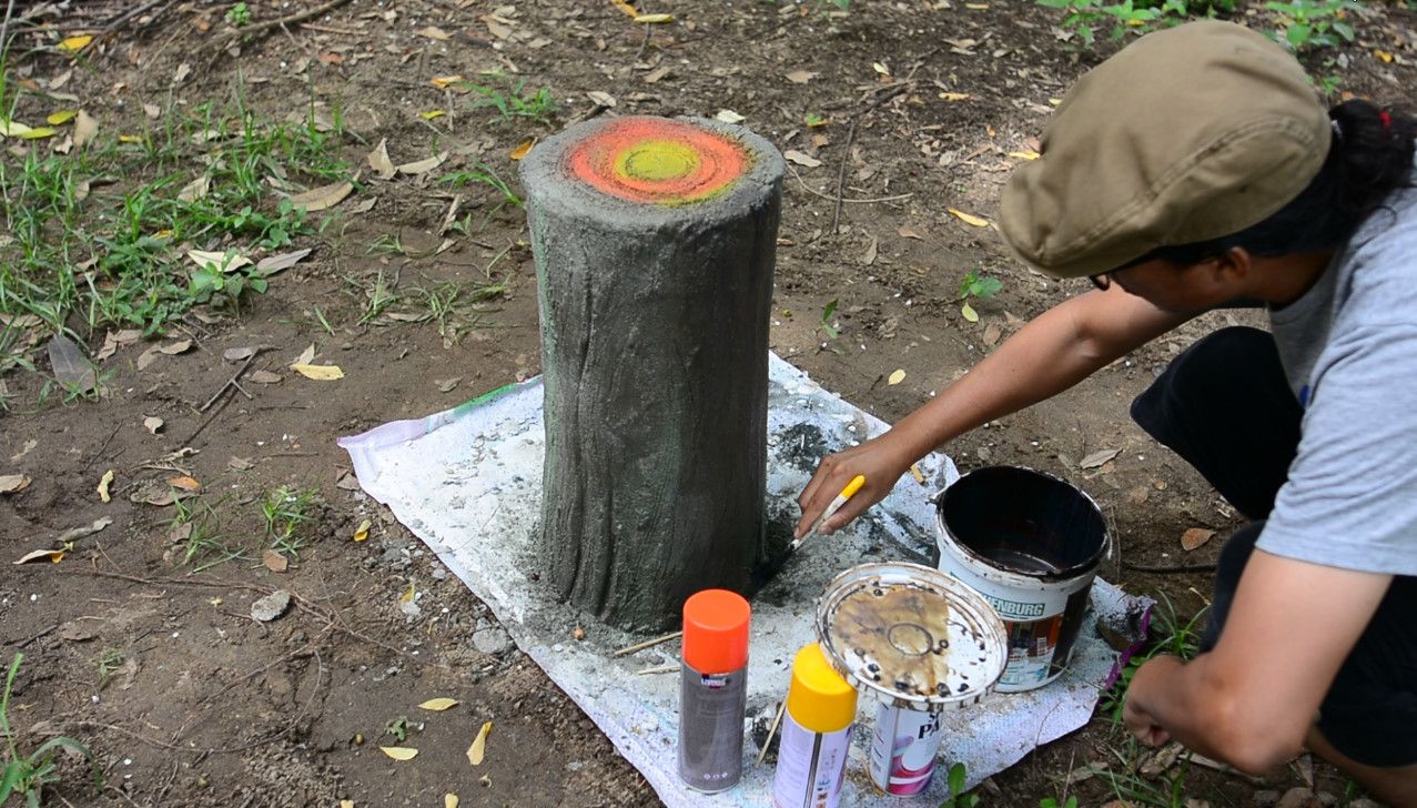How to Make Concrete Tree Stump : 8 Steps (with Pictures) - Instructables