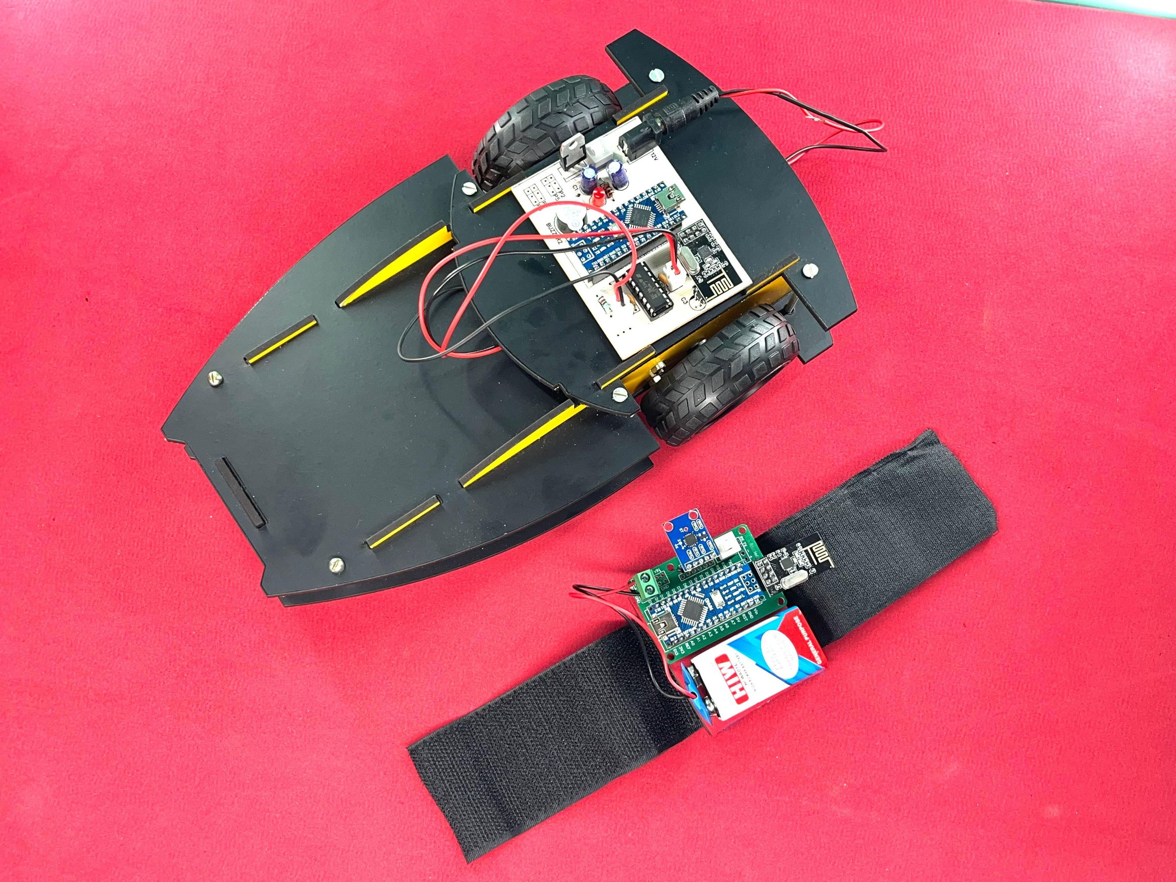 Wireless Hand Gesture Control Car Arduino Based : 14 Steps (with ...