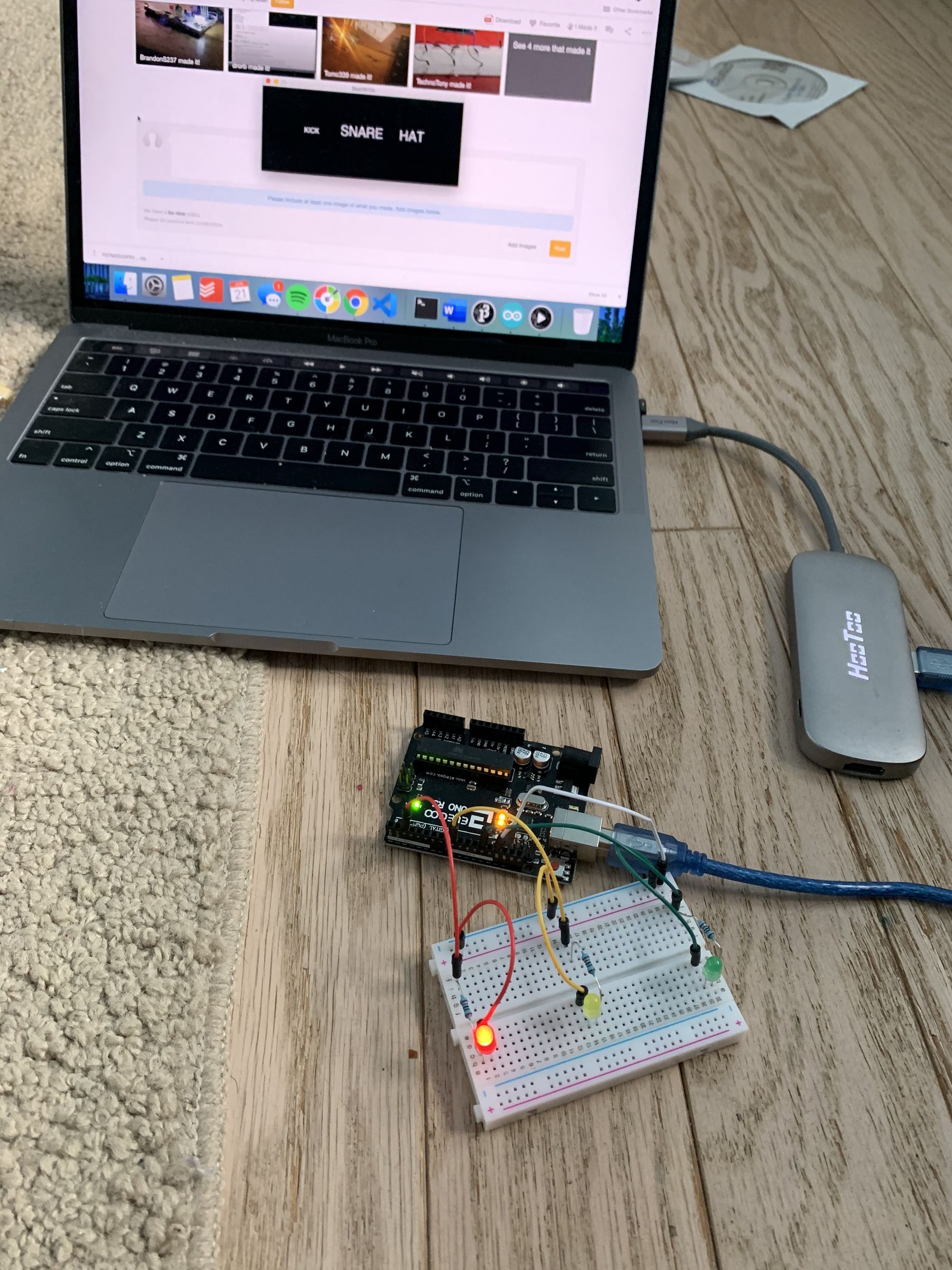 How to Make LEDs Flash to Music With an Arduino : 5 Steps - Instructables