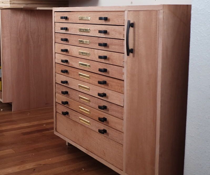 Cabinet W/ Dovetails & Secret Drawer : 13 Steps (with Pictures ...
