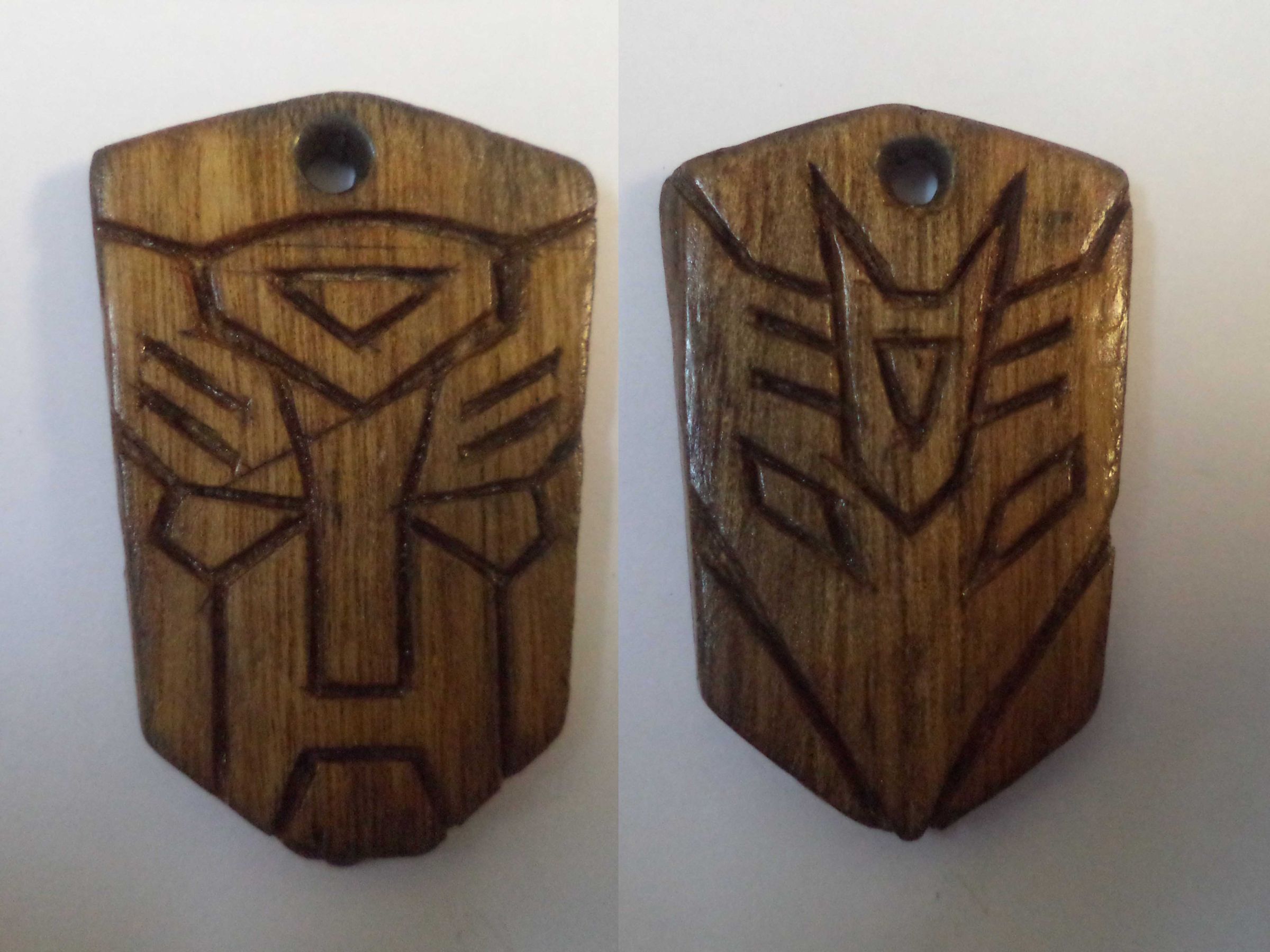 Transformers Keychain/ Pet Collar Tag : 6 Steps - Instructables