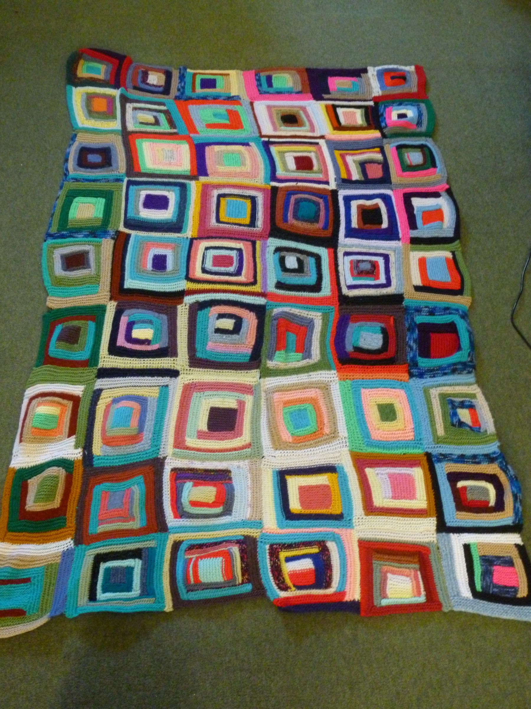 Log Cabin Blanket : 6 Steps - Instructables