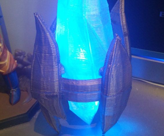 Protoss Pylon With Light - Instructables