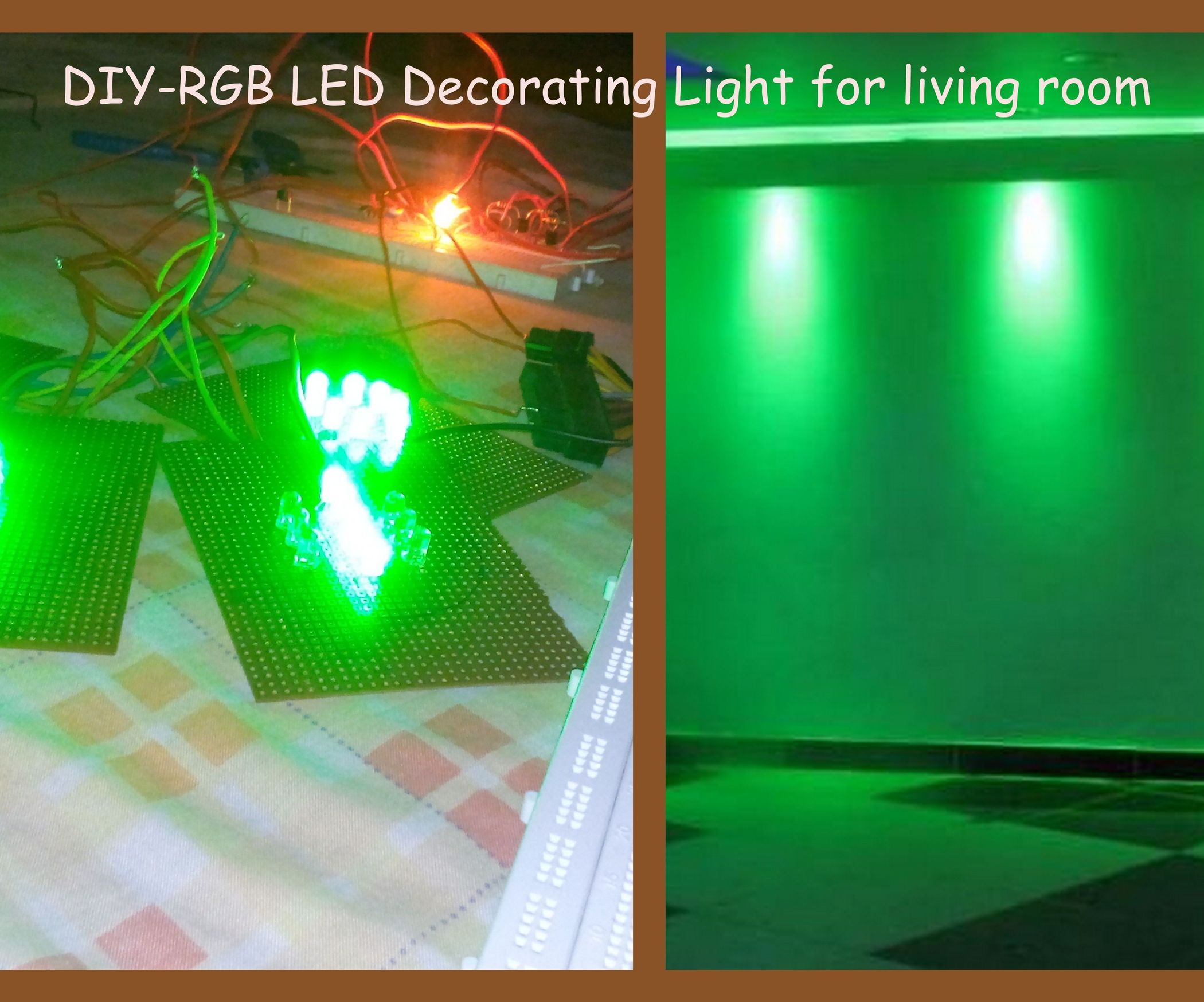 Make Your Own RGB Led Decoration Light-DIY : 7 Steps (with Pictures ...