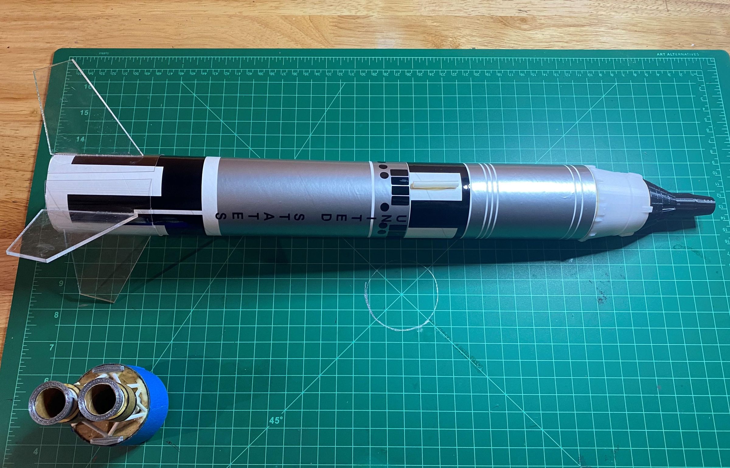 Gemini Titan II Model Rocket : 23 Steps (with Pictures) - Instructables