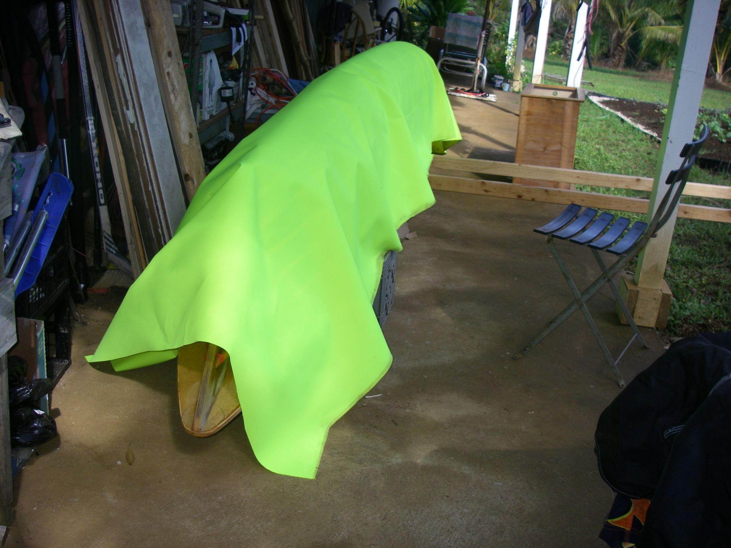 Sailing Canoe Chapter 7: Sew a Skin Over the Hull Skeleton and Seal It ...