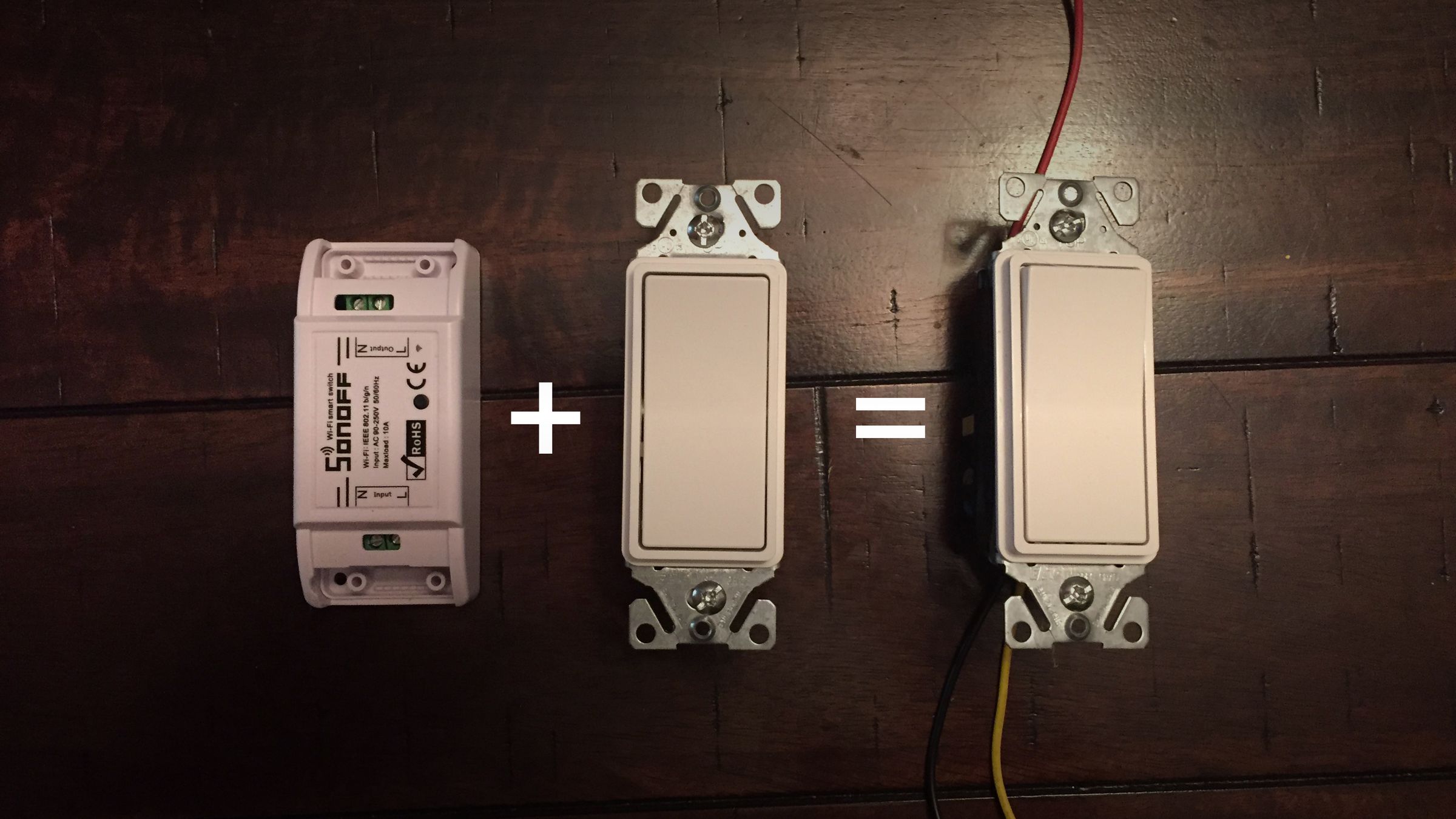 DIY Hybrid Sonoff Smart Switch for $10 : 9 Steps (with Pictures ...