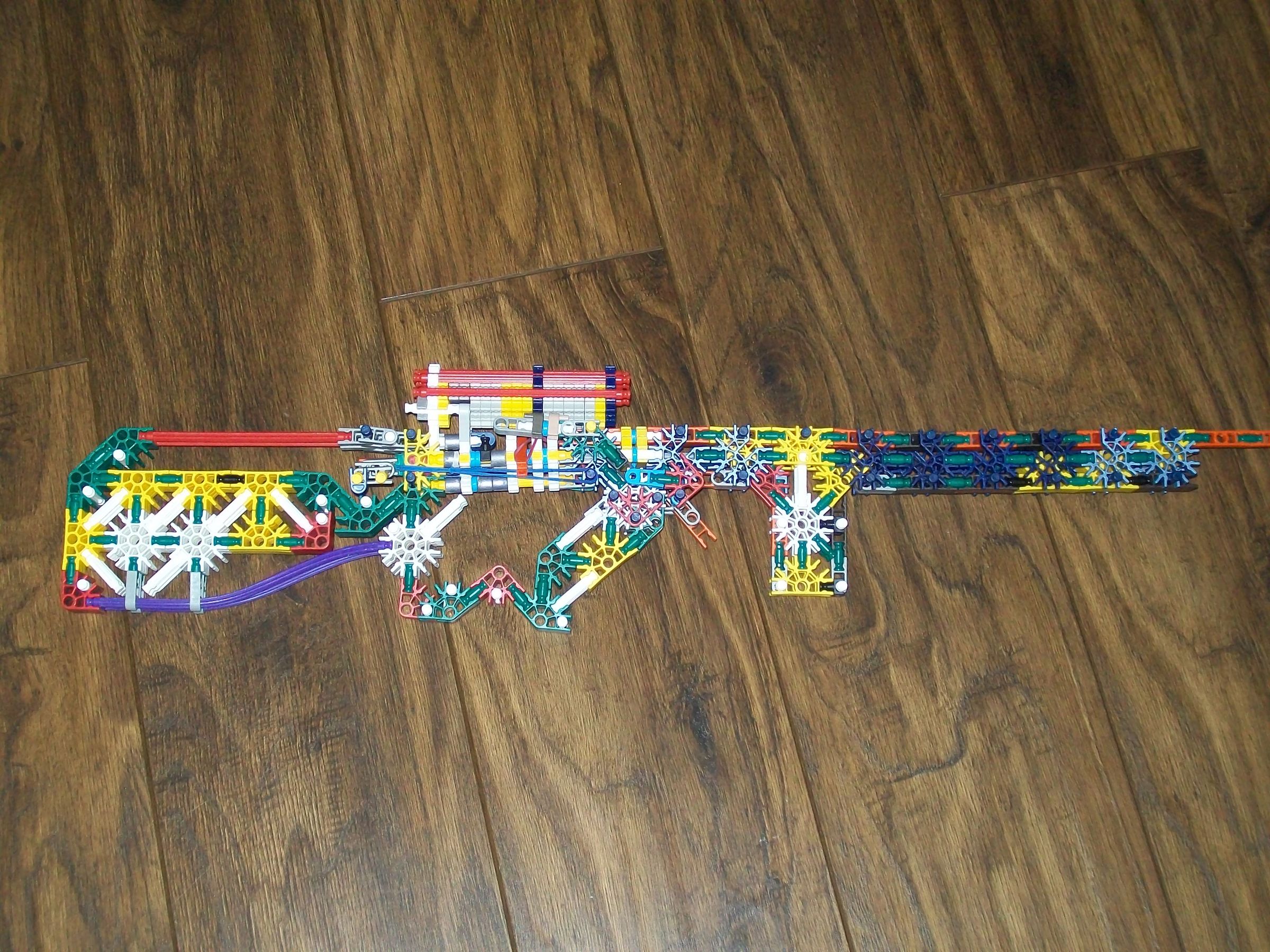 Knex Sniper Rifle : 4 Steps - Instructables